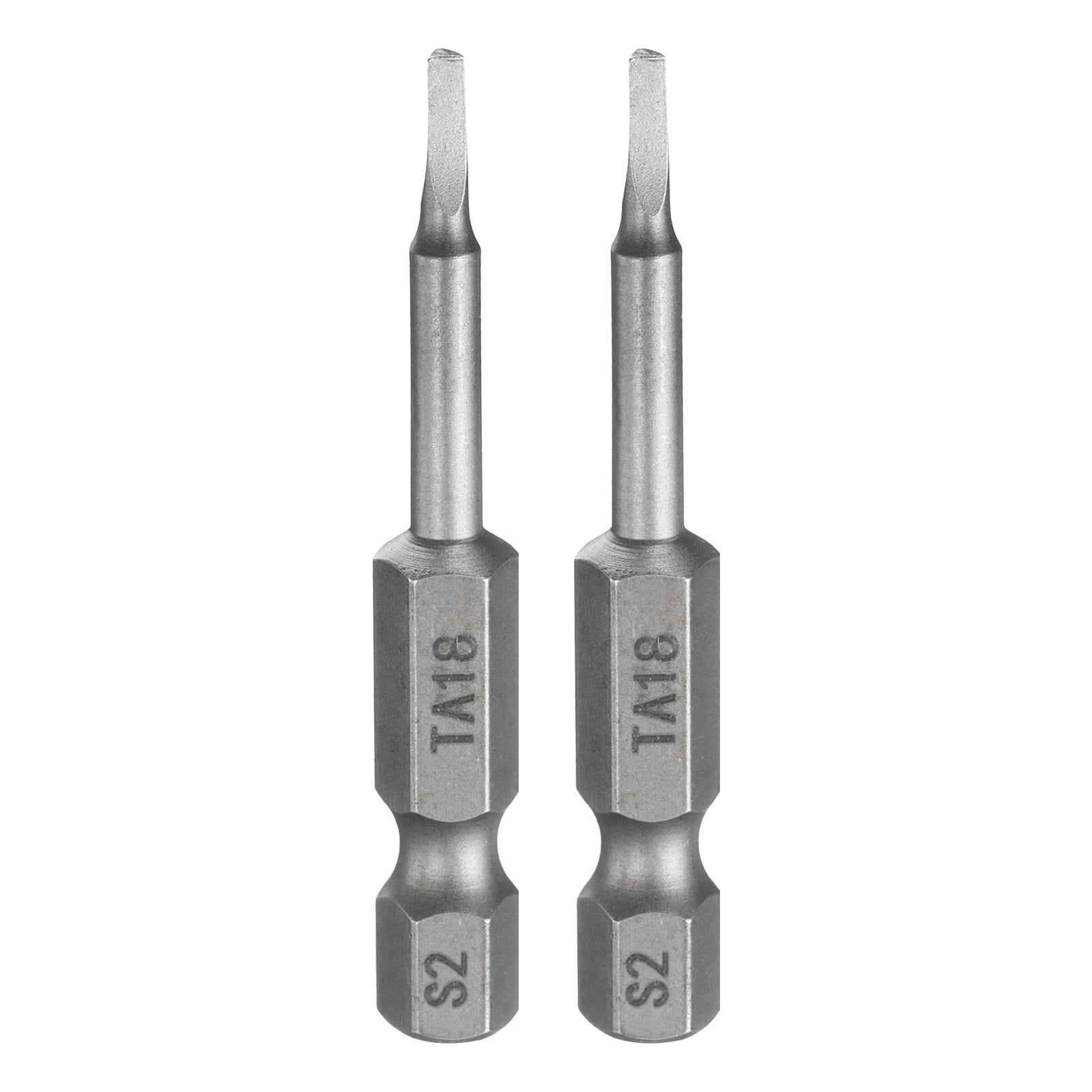 Uxcell 2pcs Magnetic Triangle Screwdriver Bit TA18 1/4" Hex Shank 2 ...