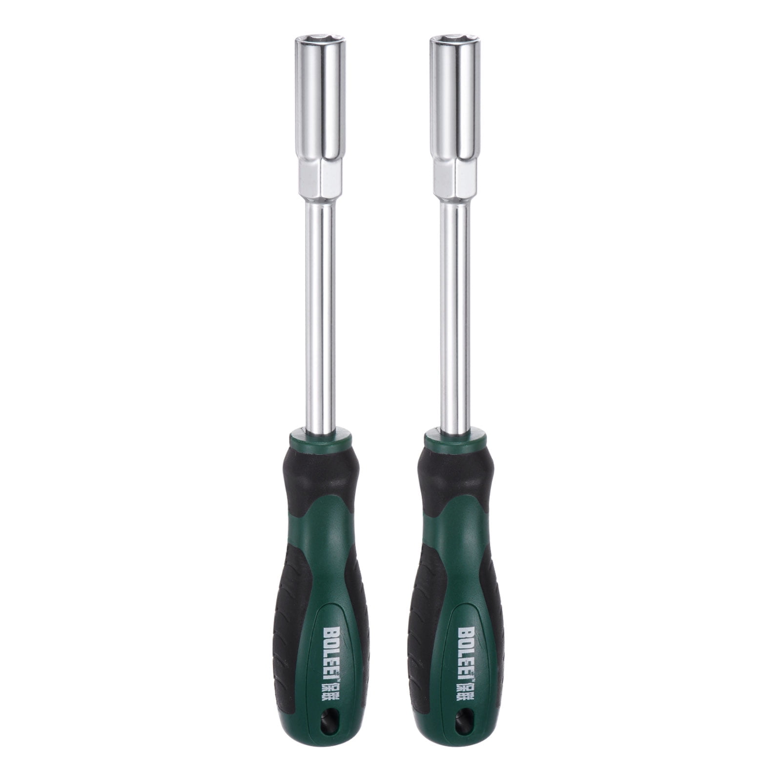 Uxcell 2pcs Metric Nut Driver 11mm CR-V Non-Magnetic Tip Hollow Shafts ...