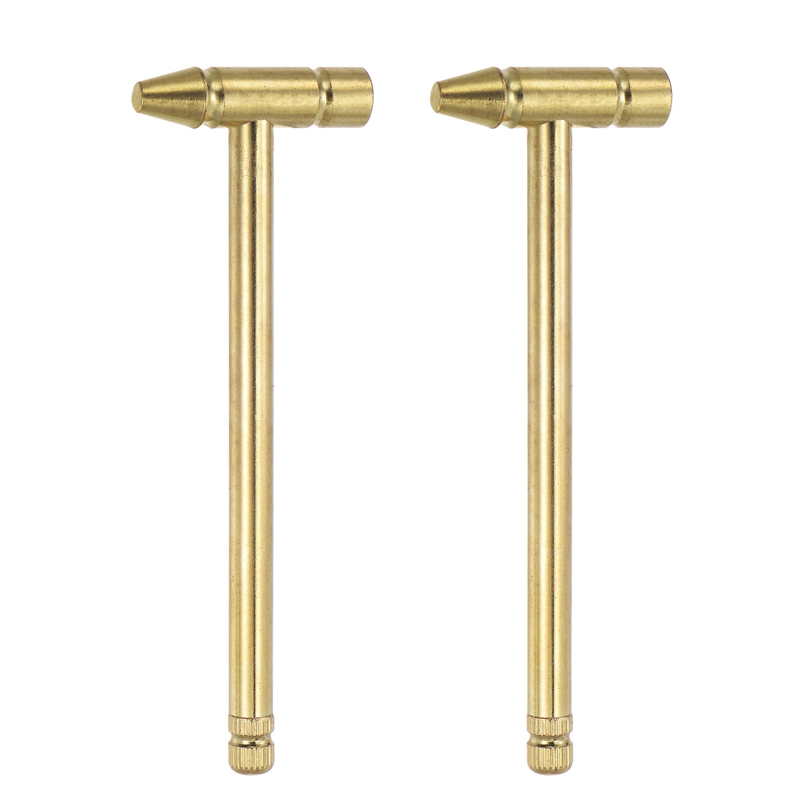 Uxcell 2pcs Mini Multifunction Copper Hammer 160x52mm Small Brass Nail ...