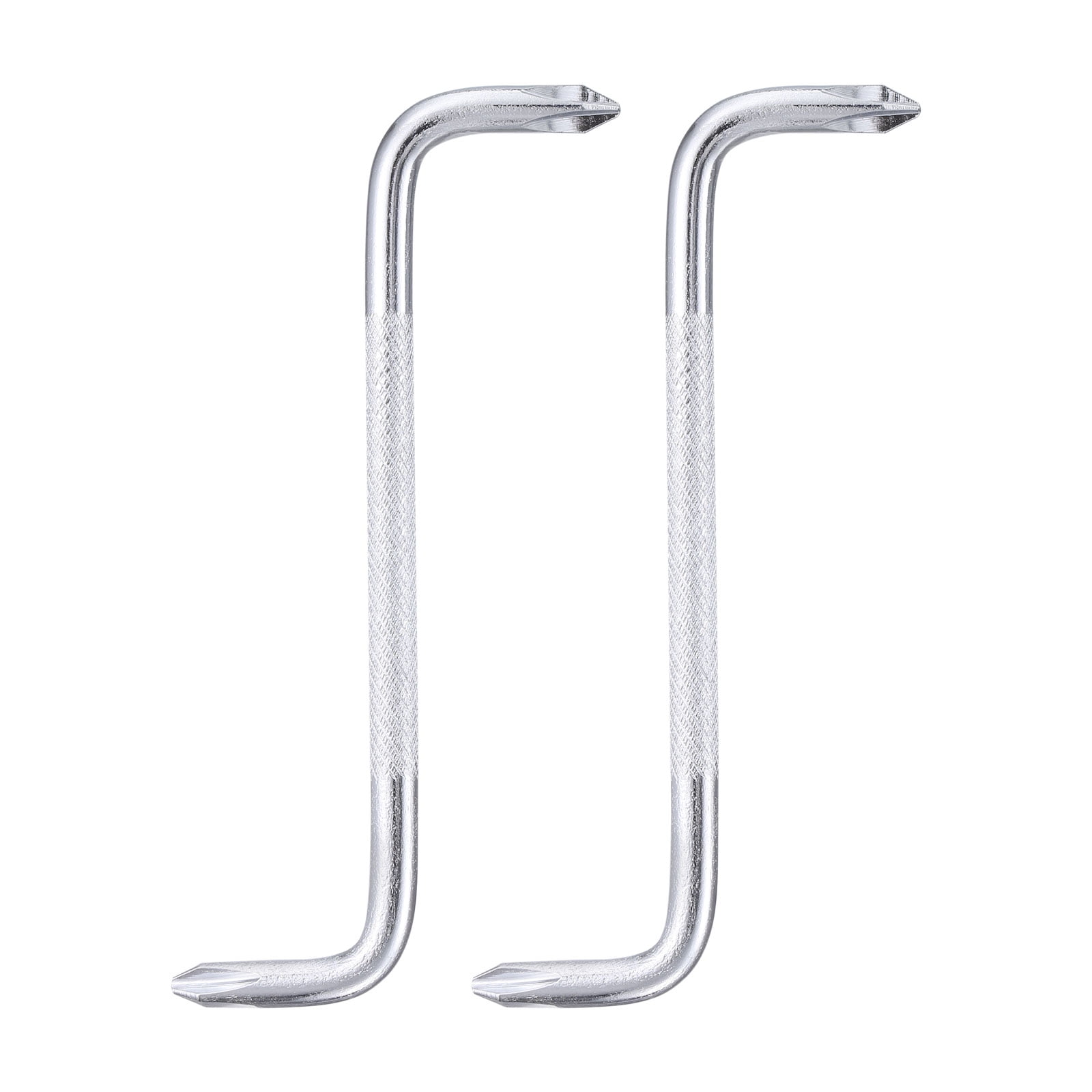 Uxcell 2pcs Offset Screwdriver PH2/PH1 Phillips Cross Head Right Angle ...