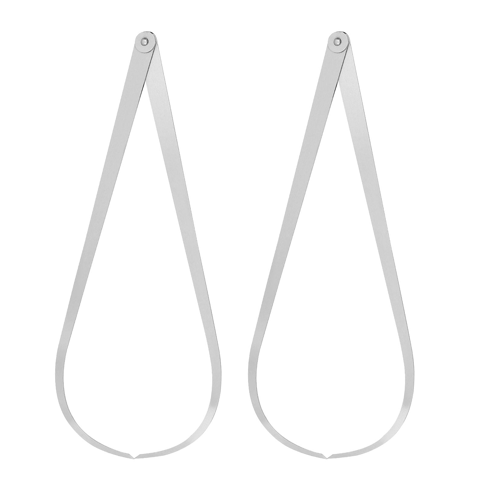 Uxcell 2pcs Outside Caliper 400mm 16 Inch 410 Stainless Steel Firm ...