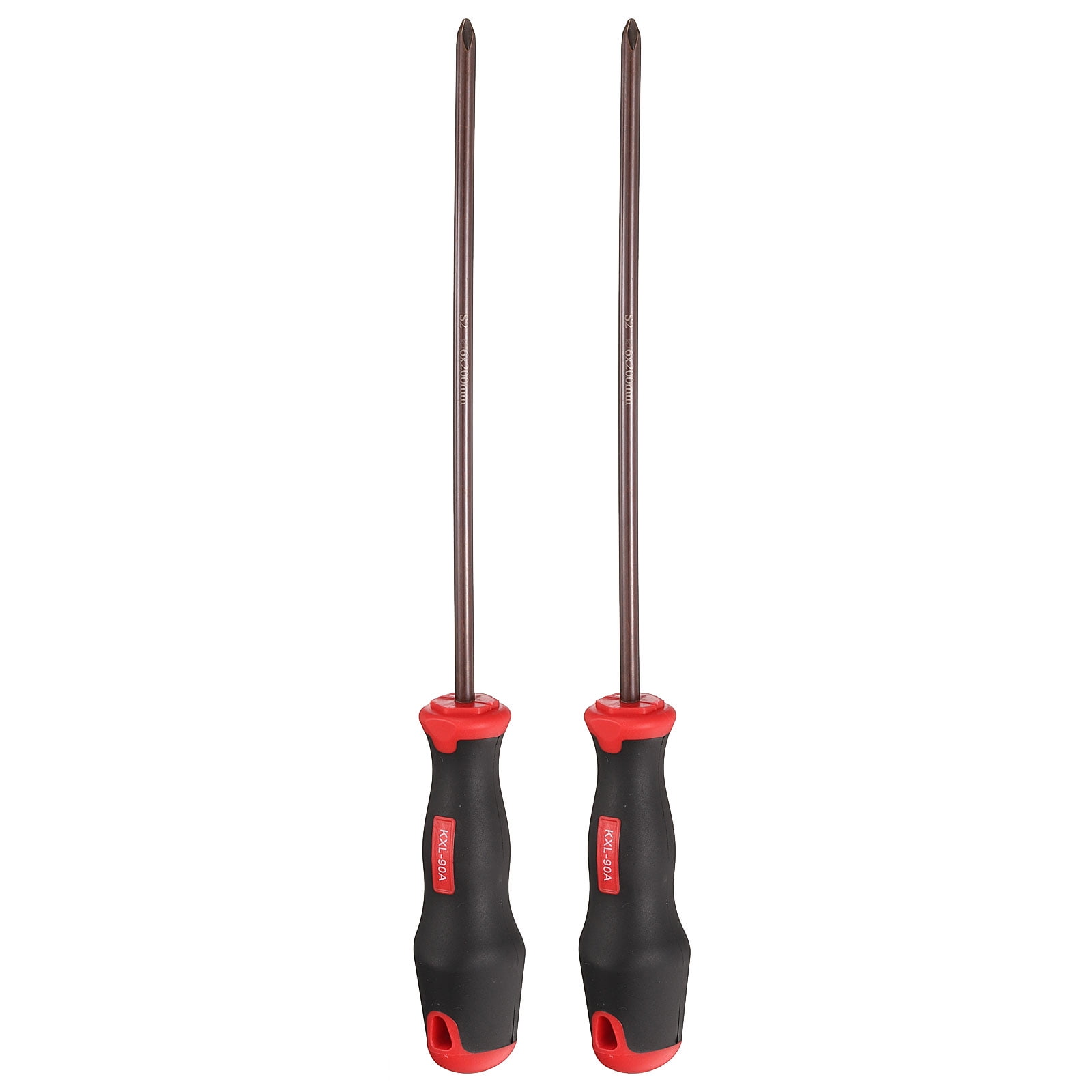 Uxcell 2pcs PH2 Phillips Screwdriver #2 12.6" Magnetic Screwdrivers 4. ...