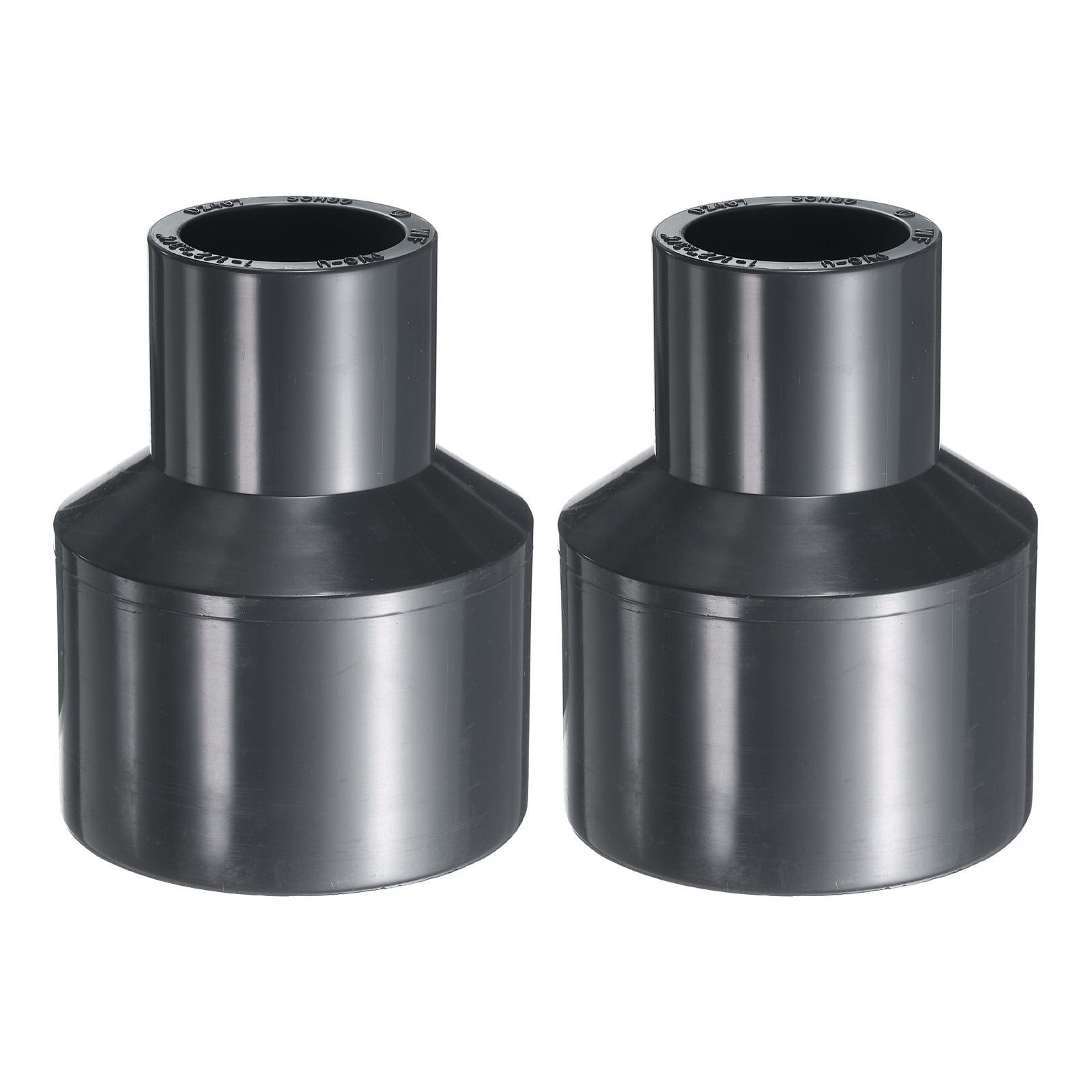 Uxcell 2pcs PVC Reduce Coupling 1-1/2 x 3/4" Increaser/Reducer Coupling ...