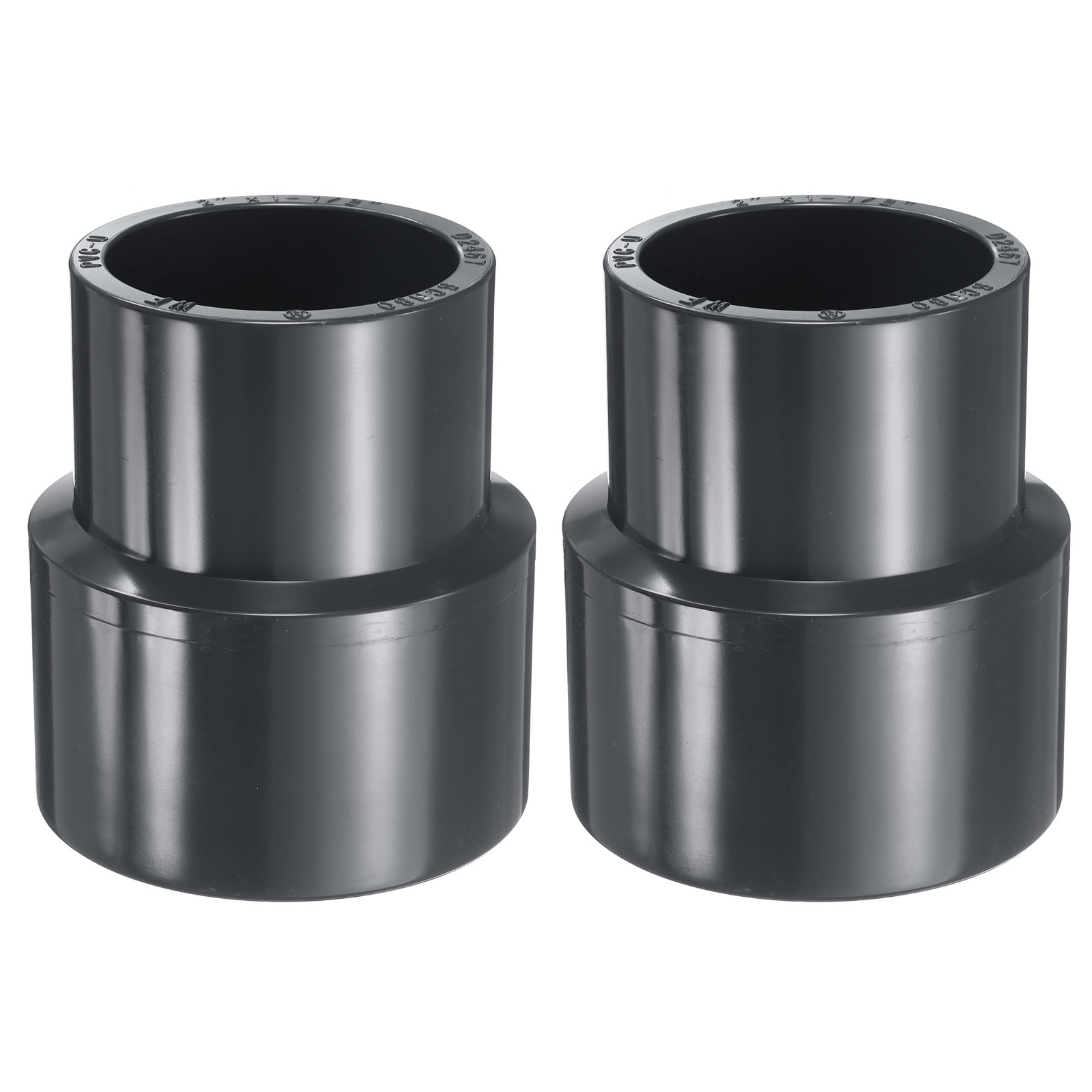 Uxcell PVC Reducing Coupling Increaser Reducer Coupling Pipe Fittings ...