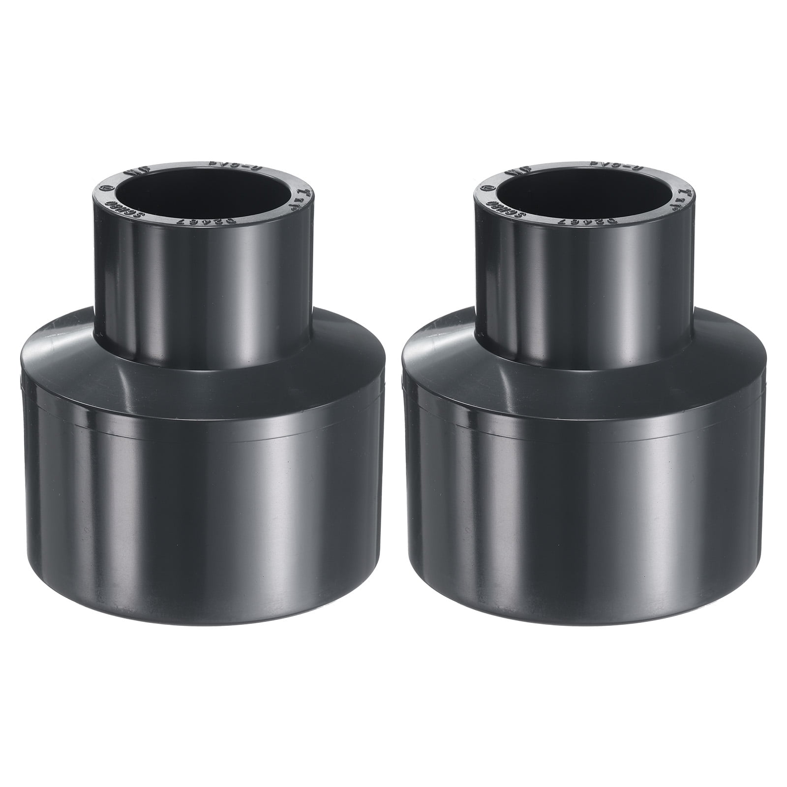 Uxcell PVC Reducing Coupling Increaser Reducer Coupling Pipe Fittings ...