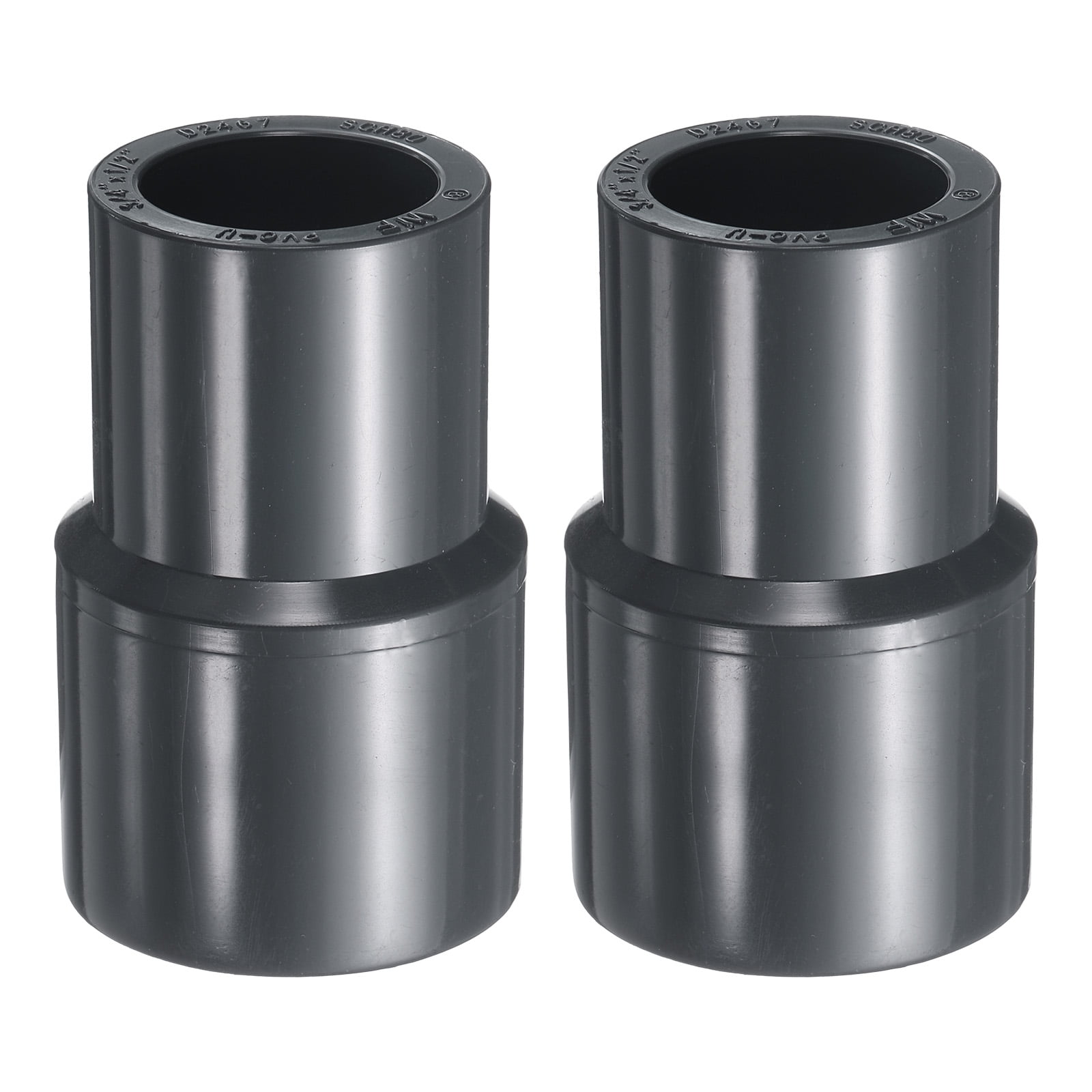 Uxcell PVC Reducing Coupling Increaser Reducer Coupling Pipe Fittings ...