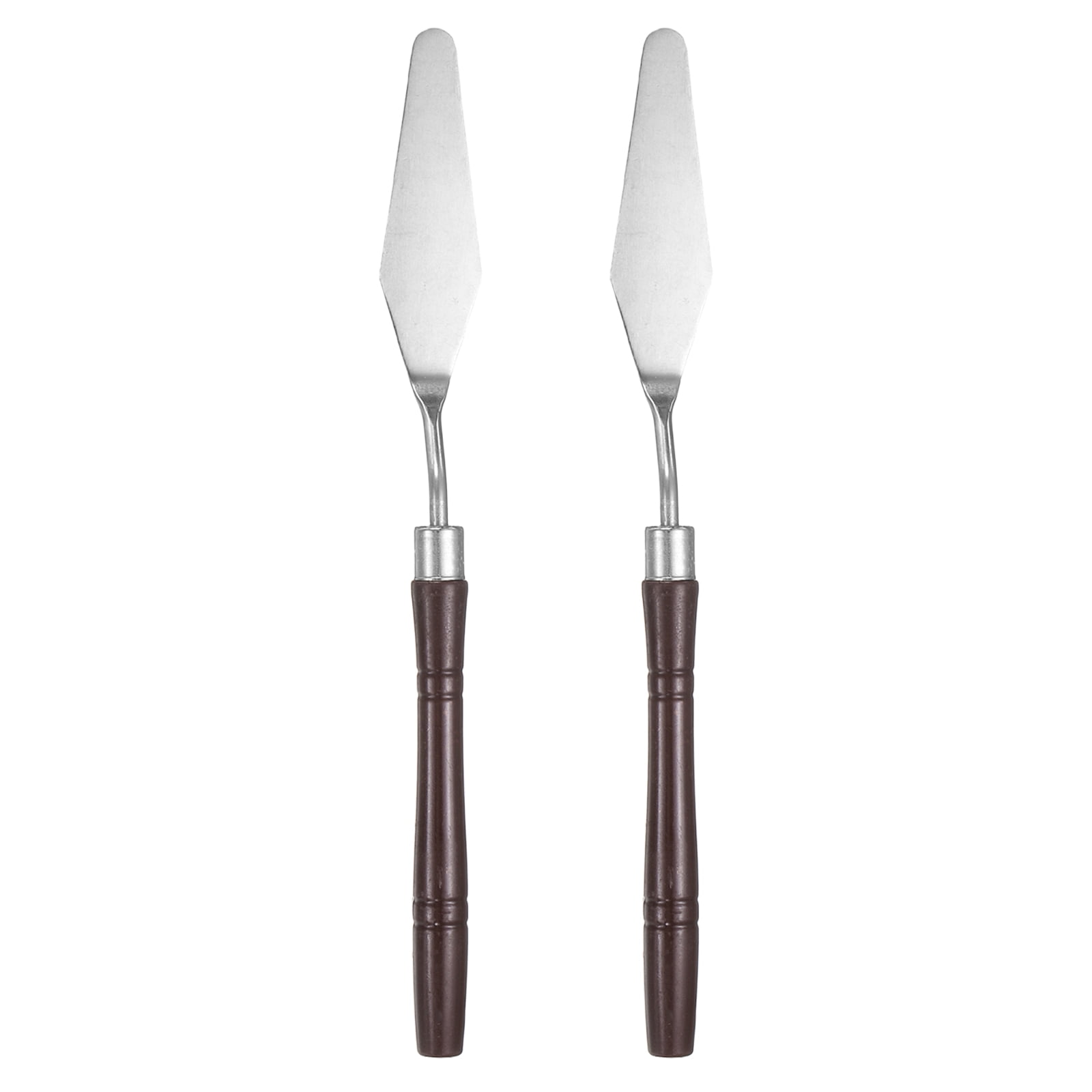 Uxcell 2pcs Palette Knife Painting Tool 7.68" Pointed Stainless Steel ...