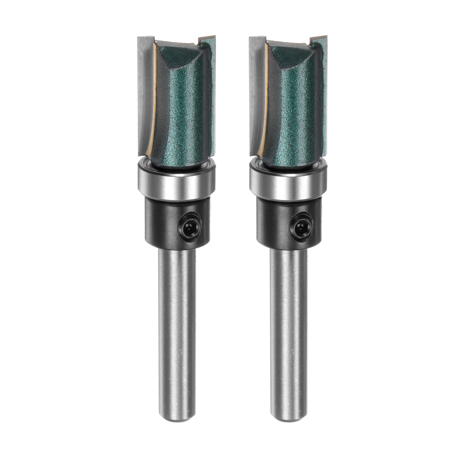 Uxcell 2pcs Pattern Flush Trim Router Bit 4/5" Cutting Length for ...