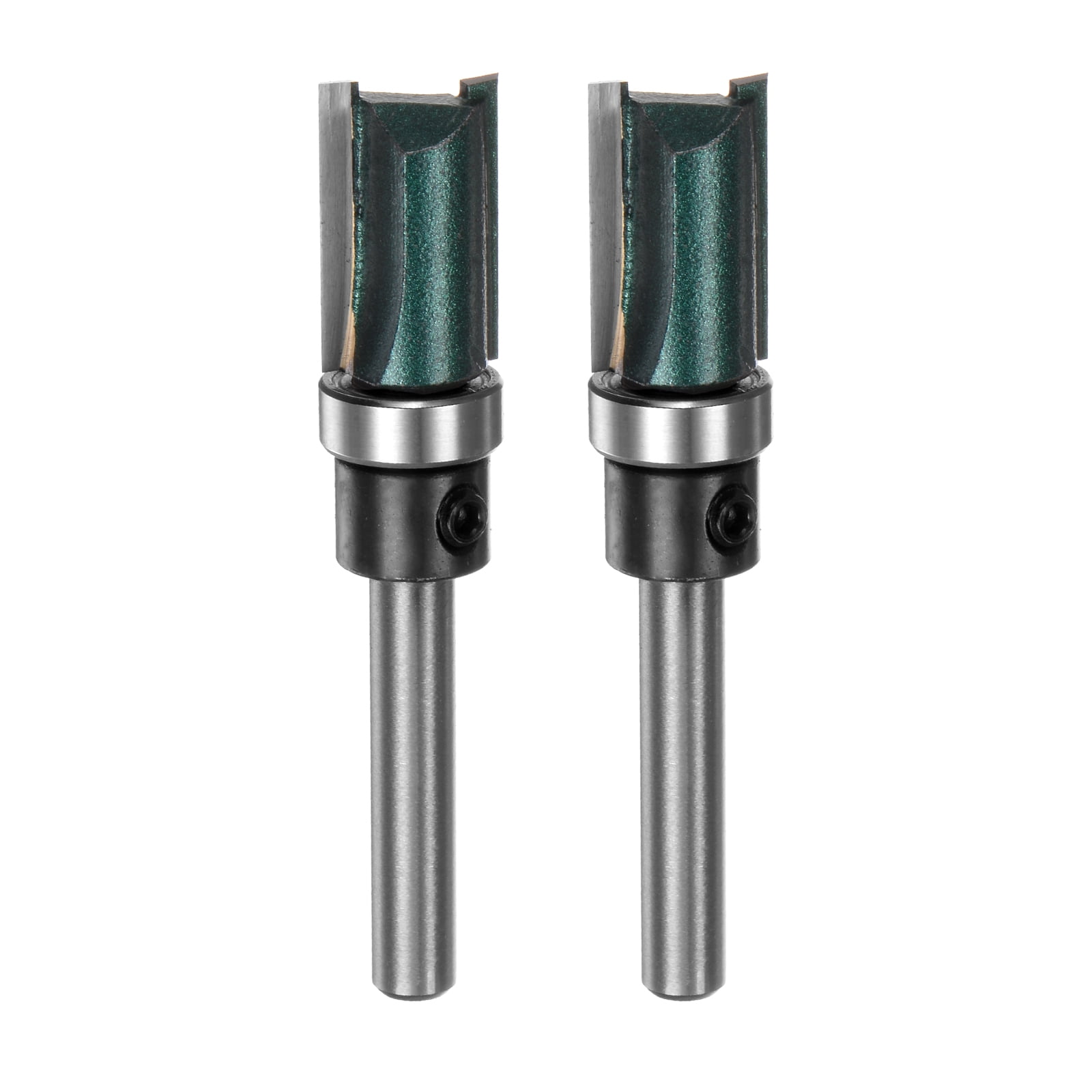 Uxcell 2pcs Pattern Flush Trim Router Bit 4/5" Cutting Length for ...