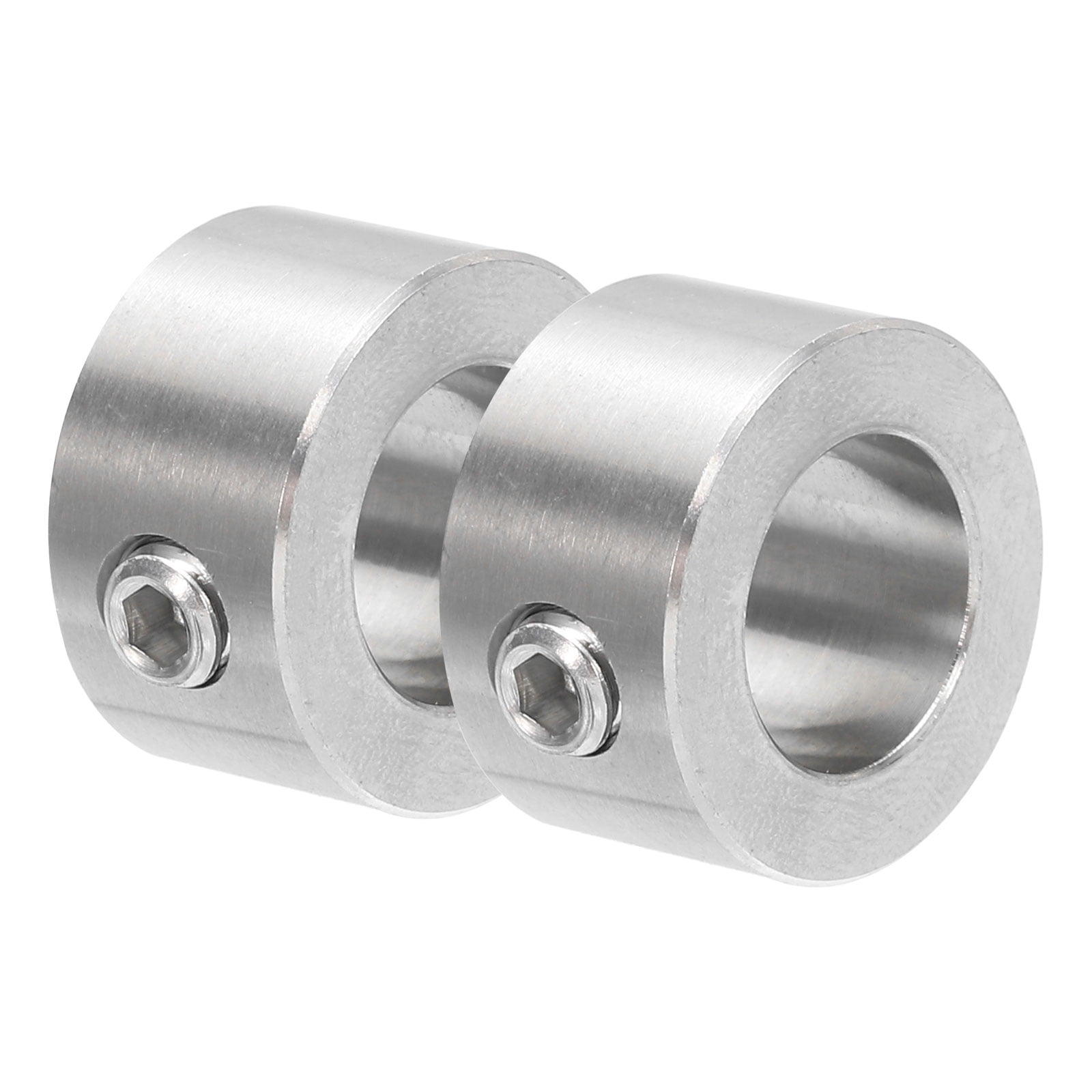 Uxcell 2pcs Shaft Collars 1/2" Bore Stainless Steel Shaft Collars 9/10 ...