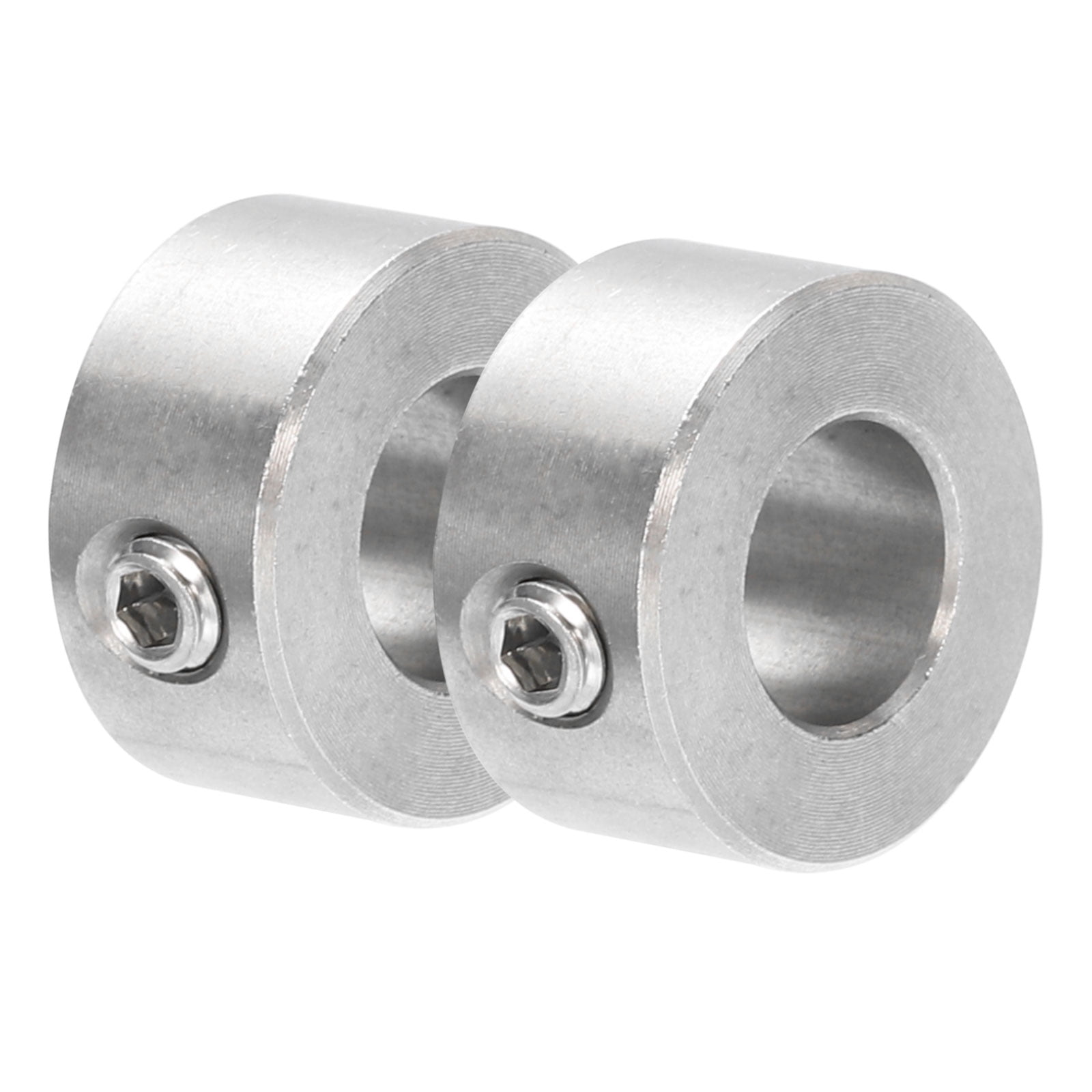 Uxcell 2pcs Shaft Collars 3/10" Bore Stainless Steel Shaft Collars 3/5 ...