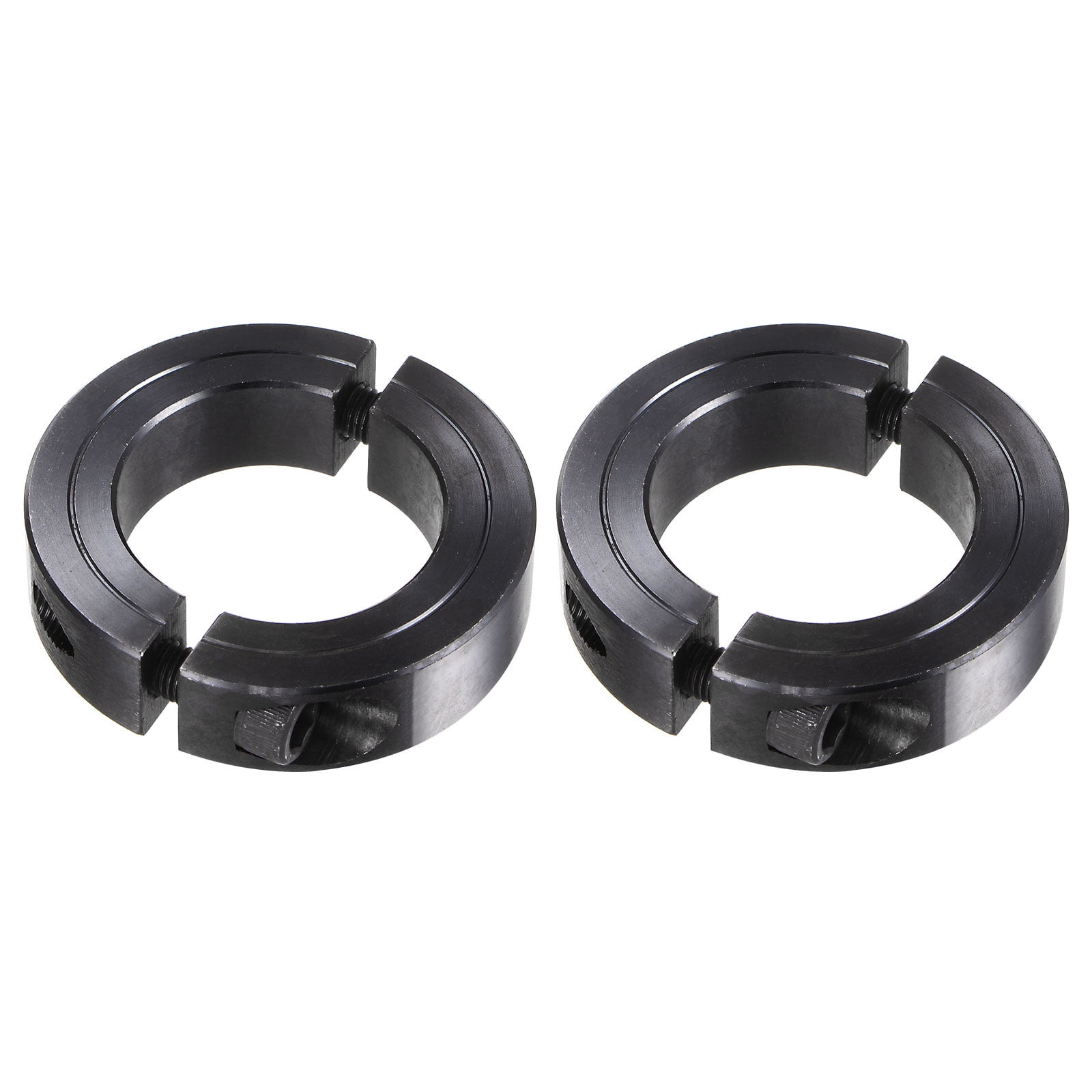 Uxcell 2pcs Shaft Collars for 1-5/8" Rod 2-5/8" OD 11/16" Width Double ...