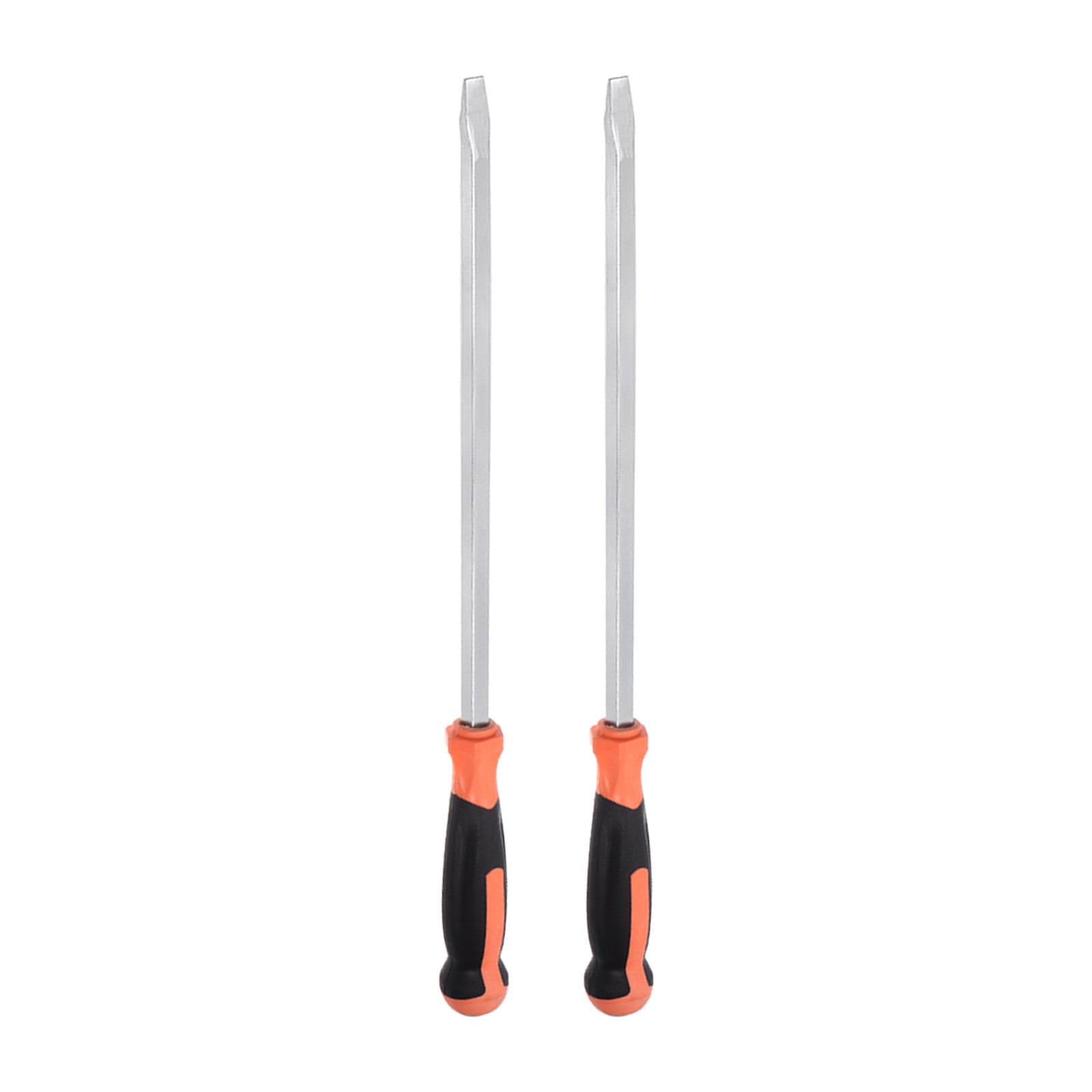 Uxcell 2pcs Slotted Screwdriver 12mm Flat Head Impact Demolition Driver ...