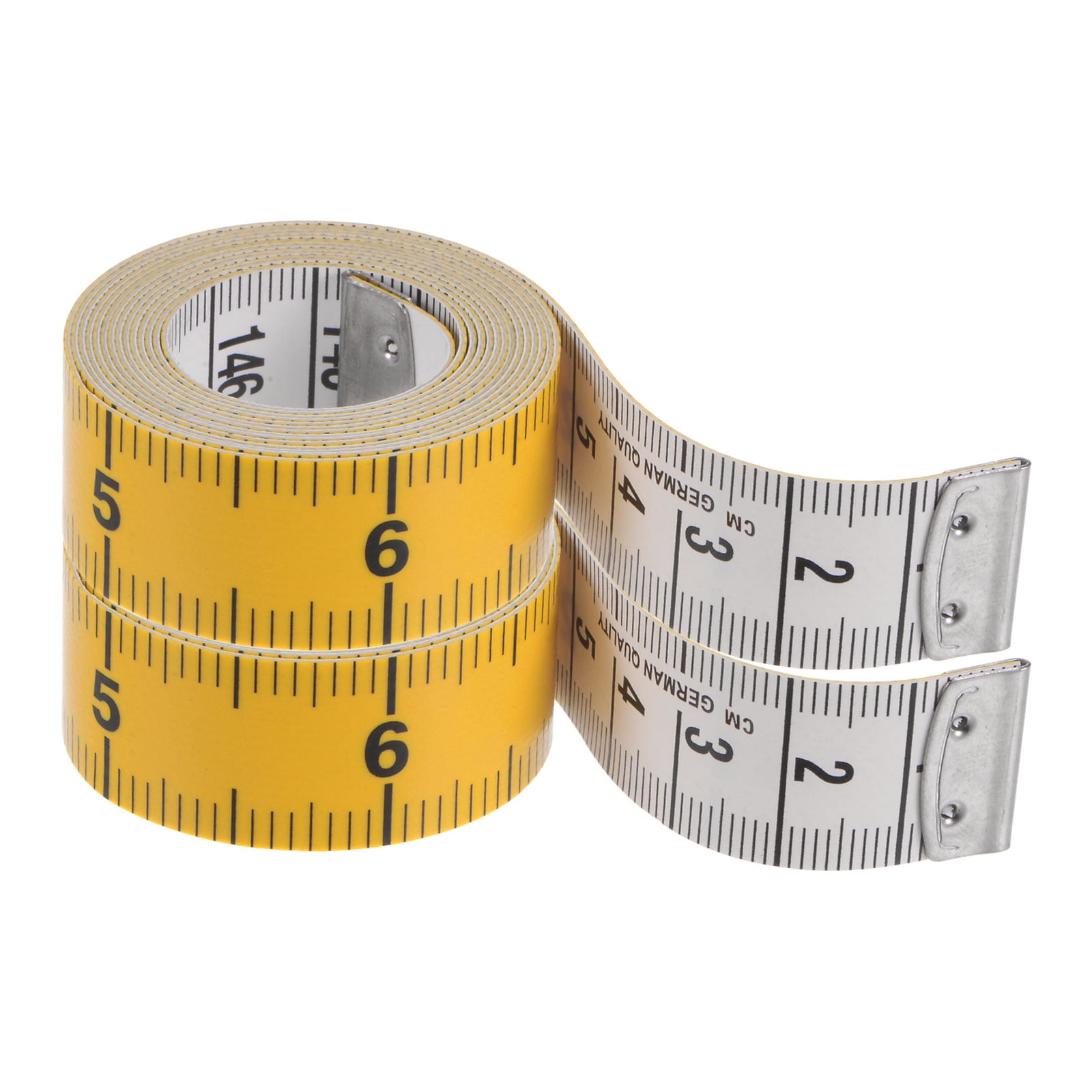 Uxcell 2pcs Soft Tape Measure 200cm/80" Double Scale Inch & Metric ...