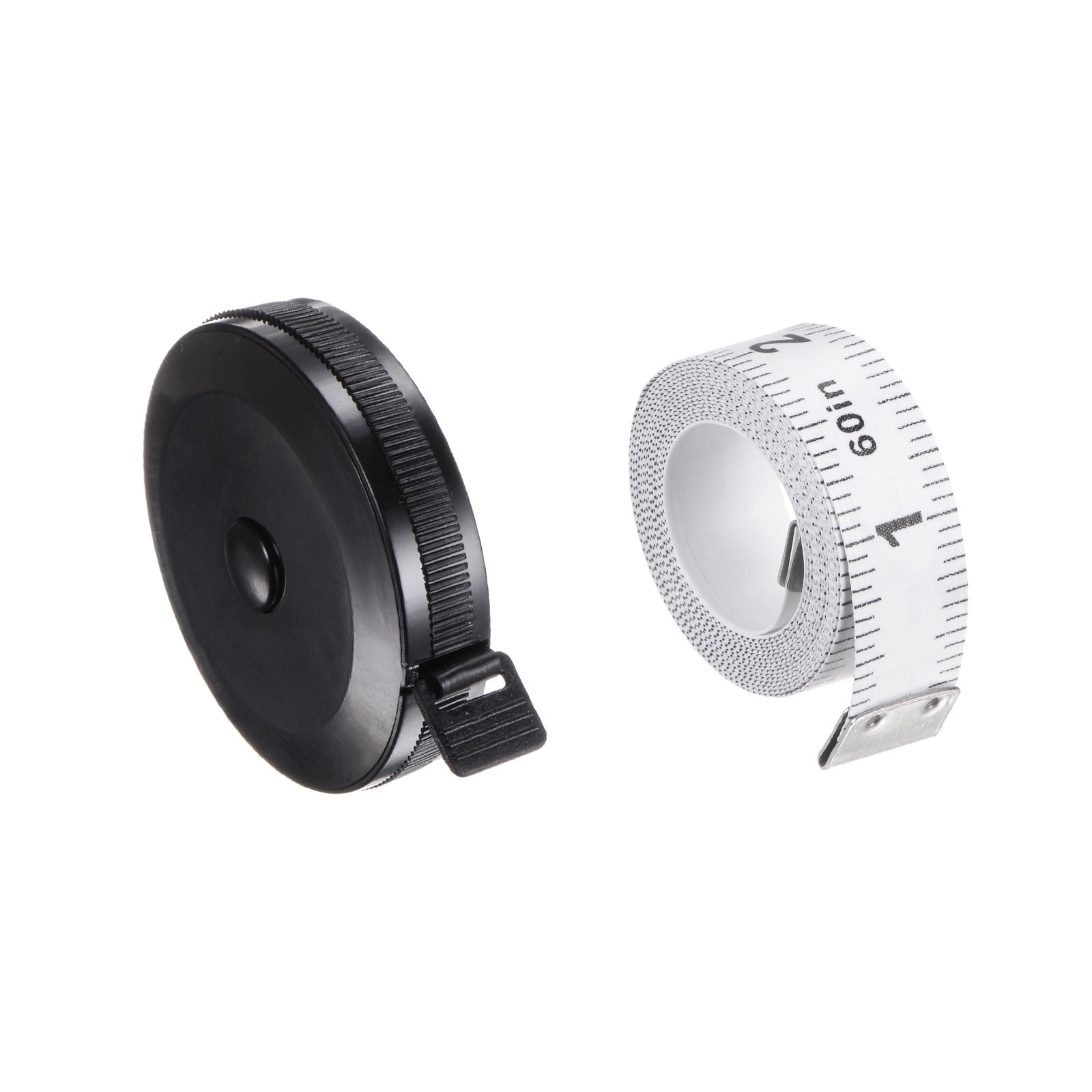 Uxcell 2pcs Soft Tape Measure Set 150cm Double Side Retractable ...