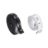 Uxcell 2pcs Soft Tape Measure Set 150cm Double Side Retractable ...