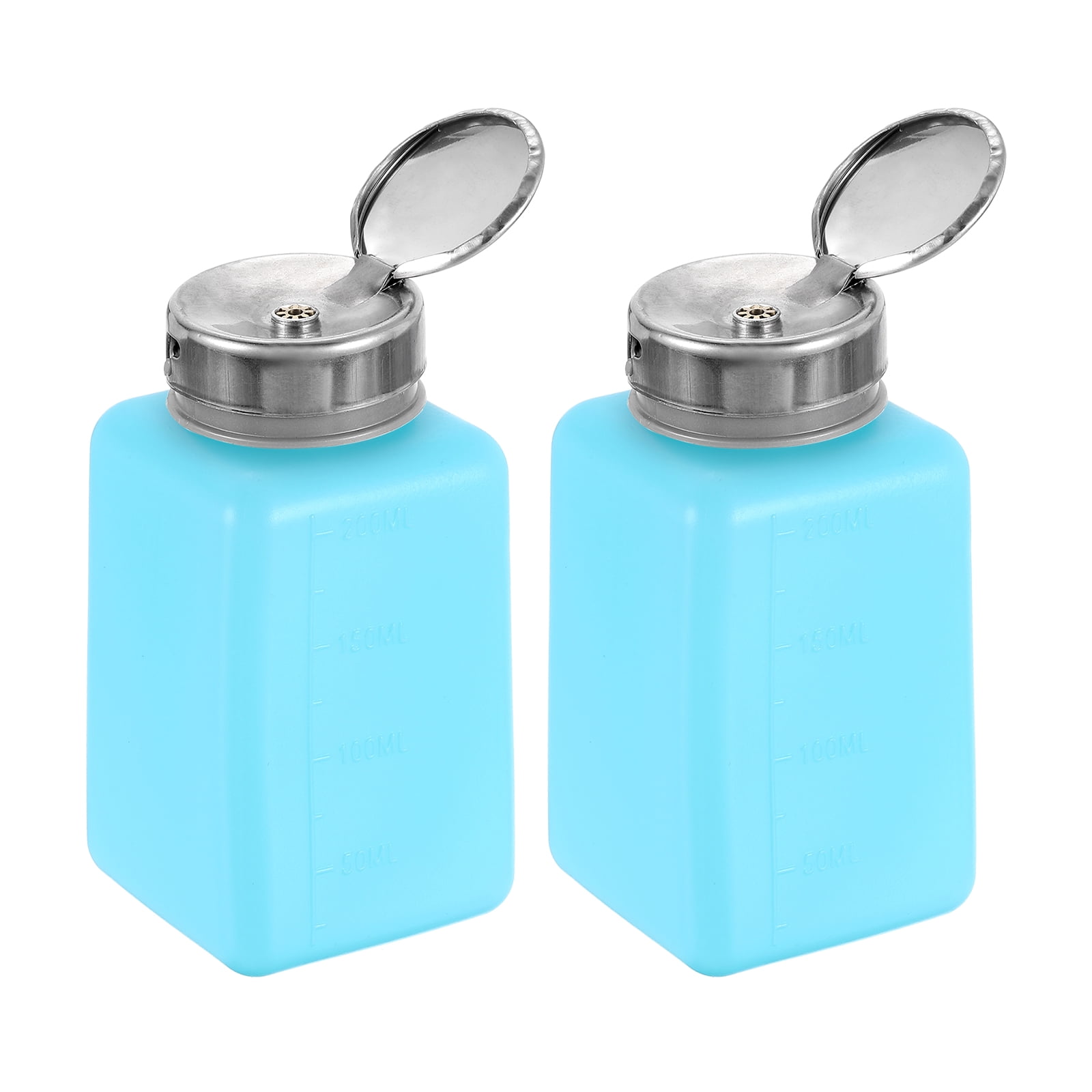 Uxcell 2pcs Solvent Alcohol Dispenser 200ml(6.8oz) Nail Polish Remover ...