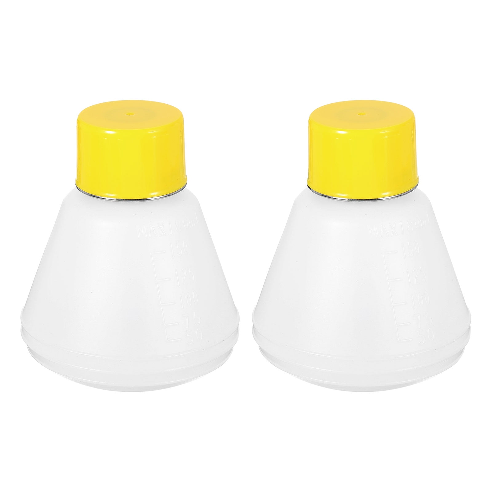 Uxcell 2pcs Solvent Alcohol Dispensers 180ml Conical Push Down Liquid ...