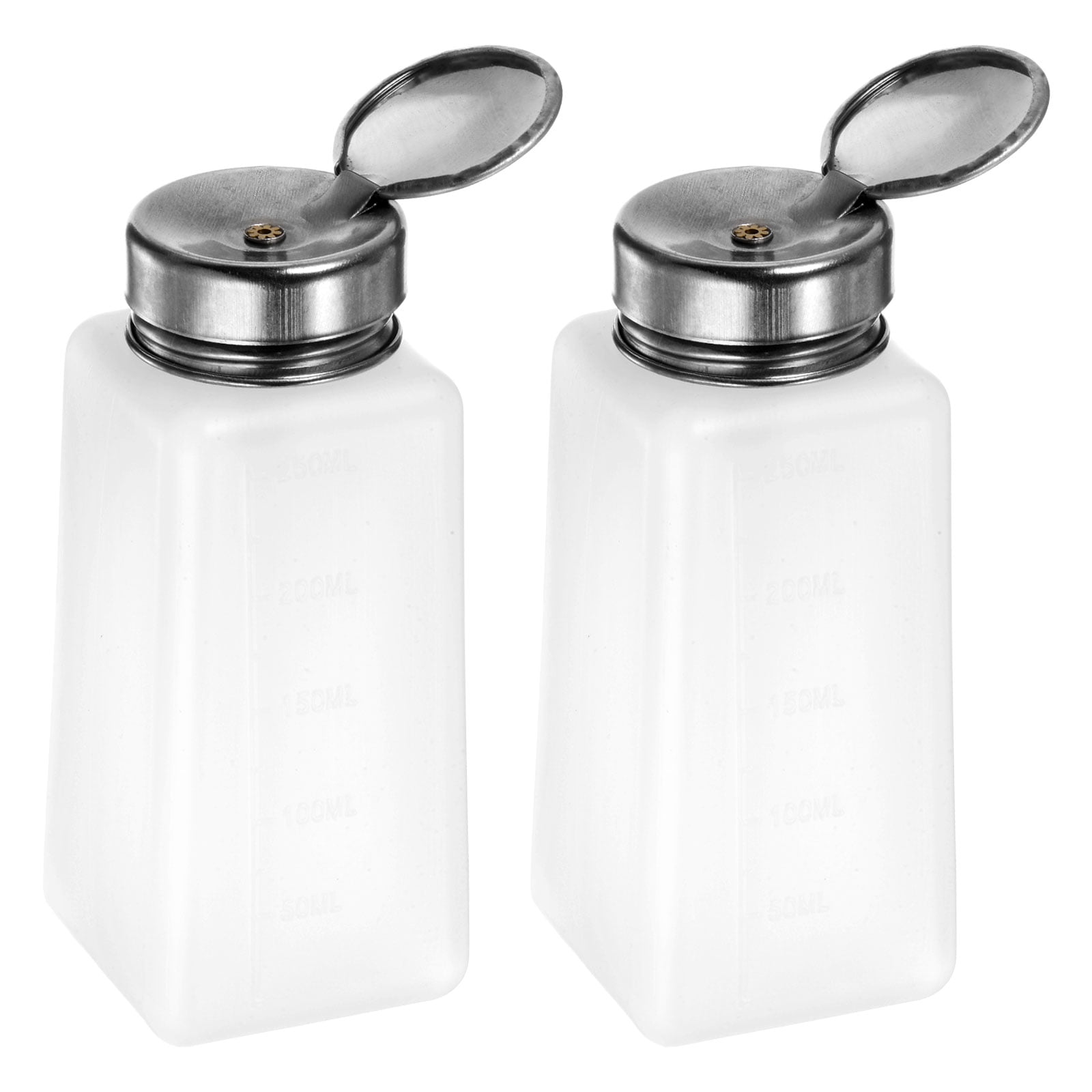 Uxcell 2Pcs Solvent Alcohol Dispensers 250ml(8.45oz) Push Down Liquid ...