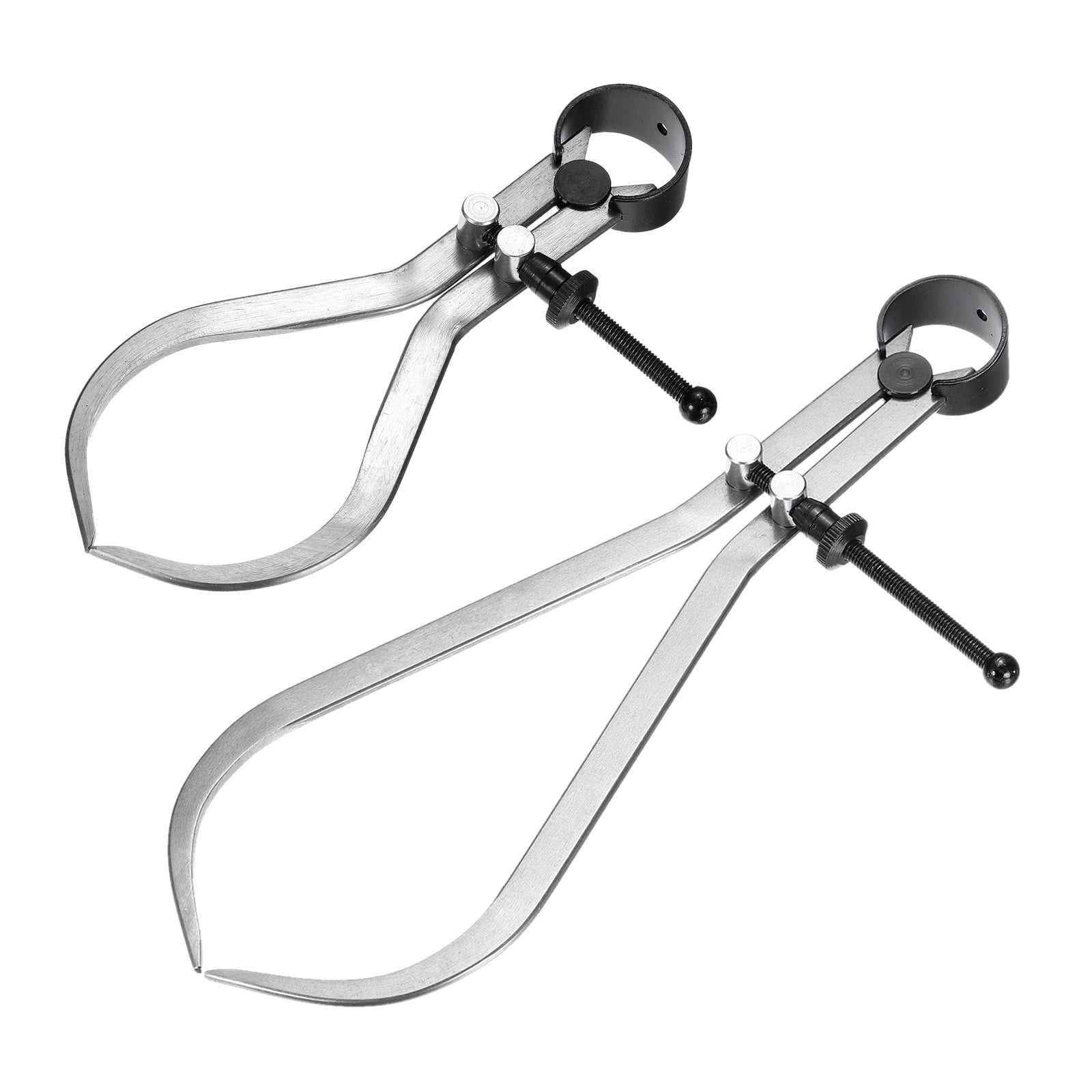 Uxcell 2pcs Spring Outside Caliper 6" 9" Stainless Steel Adjustable ...