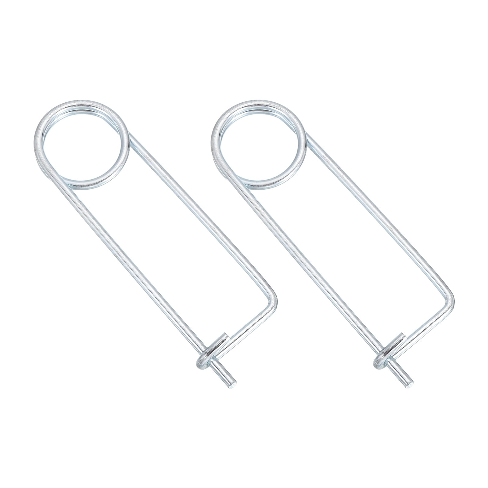 Uxcell 2pcs Steel Cotter Pins, 0.24x7.87 Inch (6x200mm) Brooch Shape ...
