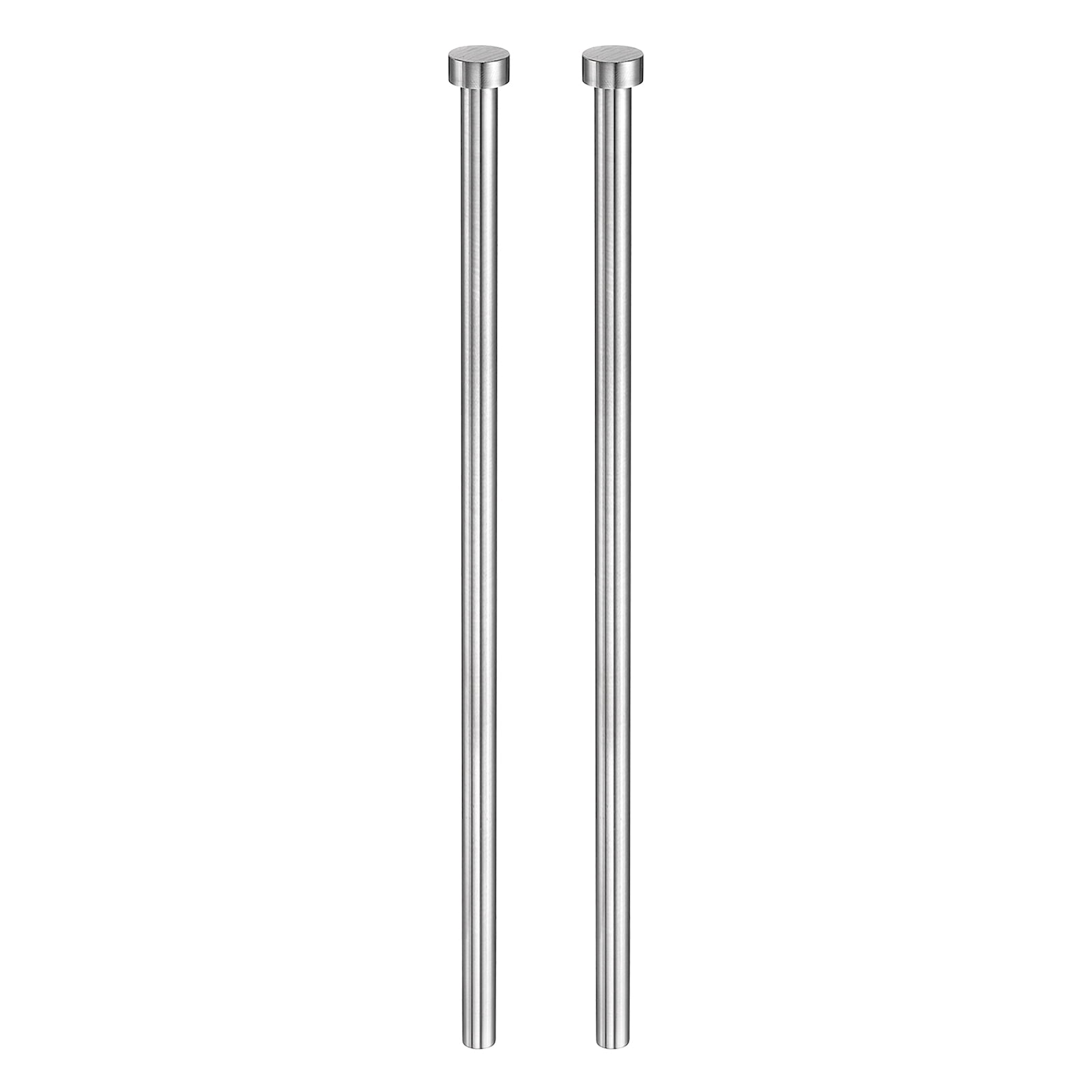 Uxcell 2pcs Straight Ejector Pin 11/32" Dia 250mm (10") Long SKD61 ...