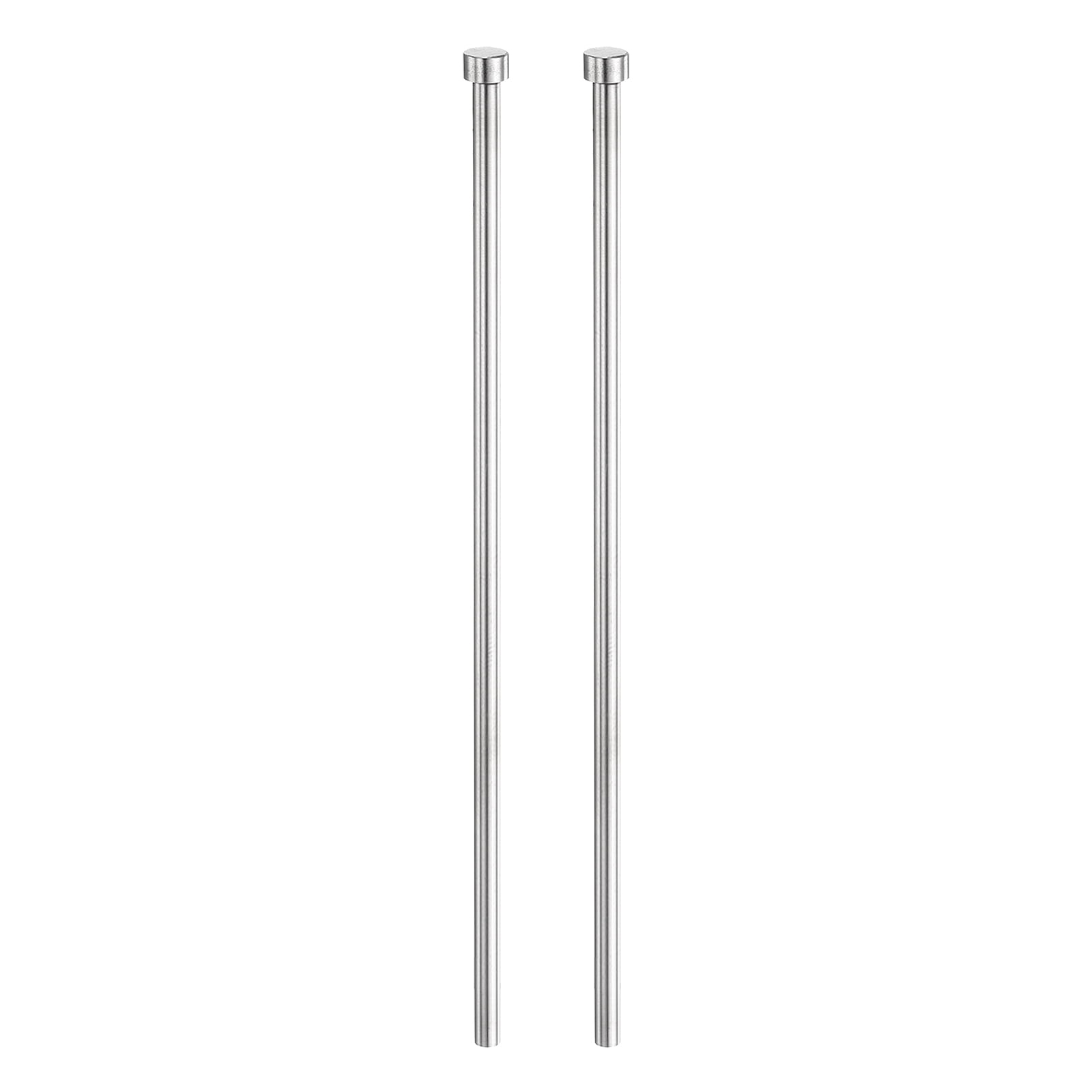 Uxcell 2pcs Straight Ejector Pin 17/64" Dia 250mm (10") Long SKD61 ...