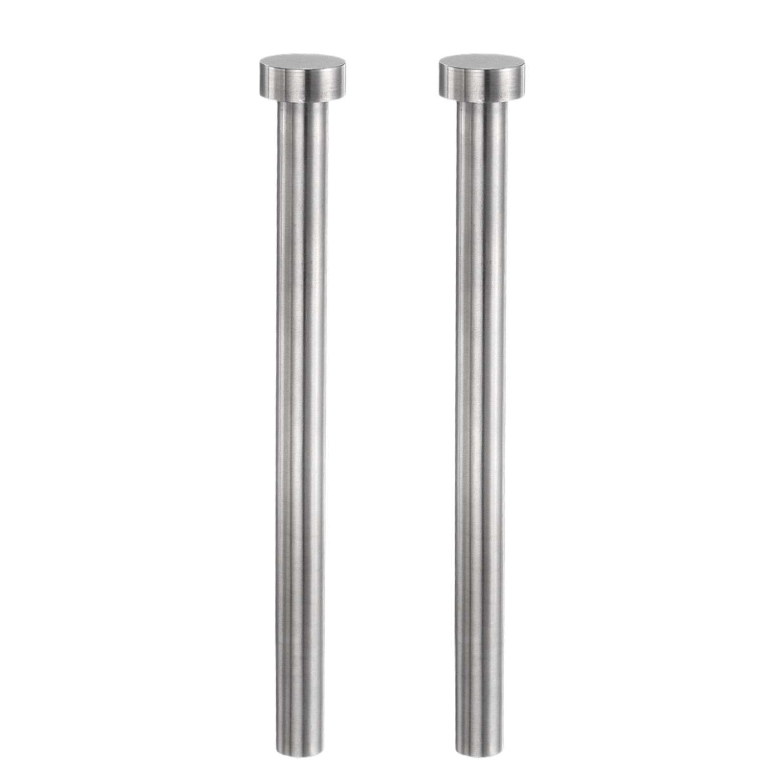 Uxcell 2pcs Straight Ejector Pin 3/8" Dia 127mm (5") Long 65Mn Round ...