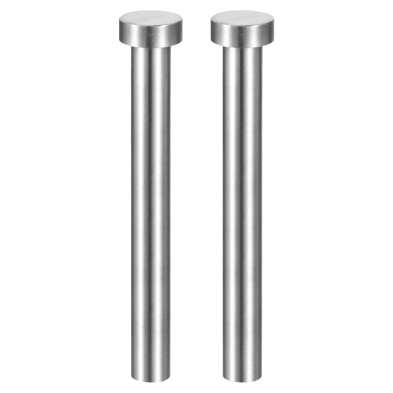 Uxcell 2pcs Straight Ejector Pin 7/16" Dia 100mm (3.9") Long GCR15 ...