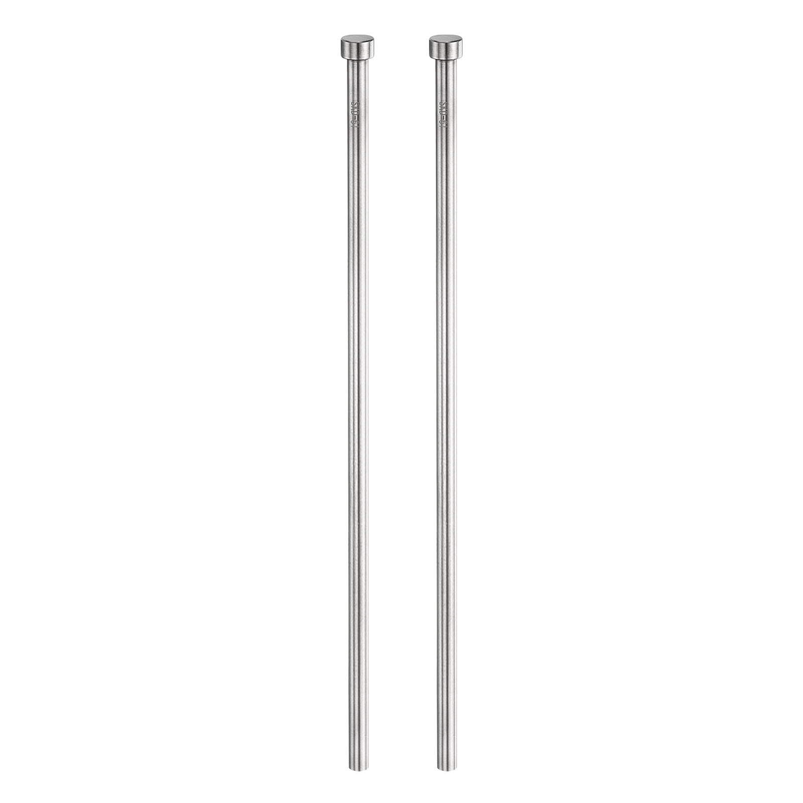 Uxcell 2pcs Straight Ejector Pin 9/32" Dia 250mm (10") Long SKD61 ...