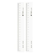 Uxcell Whiteboard Magnetic Ruler 29cm Metric Blackboard Straight Rulers ...