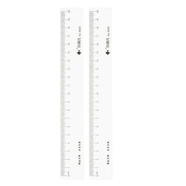 Uxcell Whiteboard Magnetic Ruler 29cm Metric Blackboard Straight Rulers ...