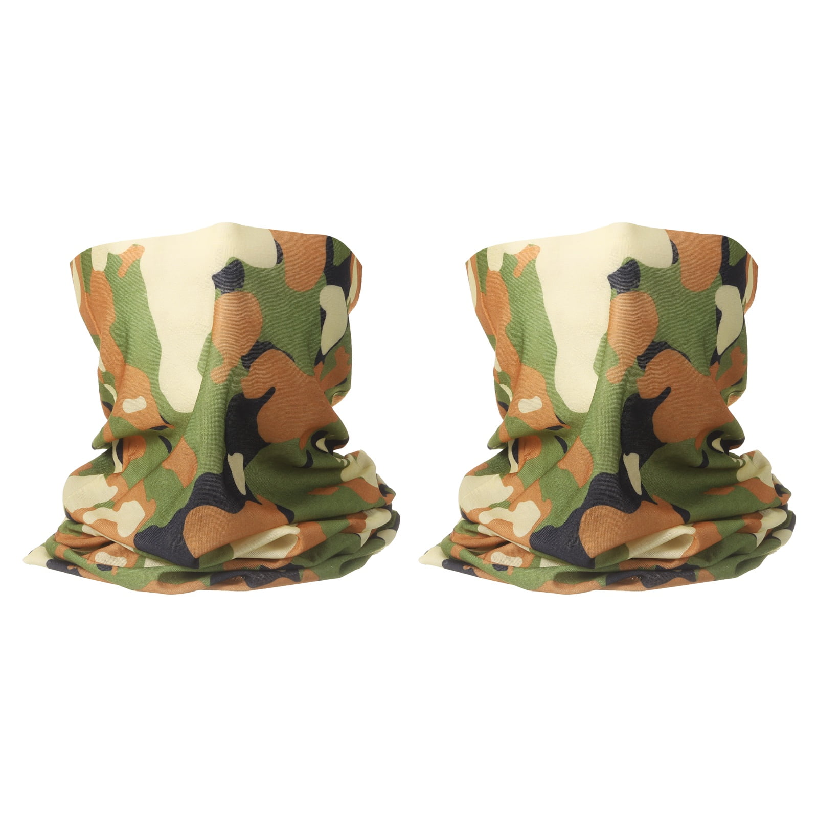 Uxcell 2pcs Summer Cooling Neck Gaiter Sun Protection Face Mask, Camo ...