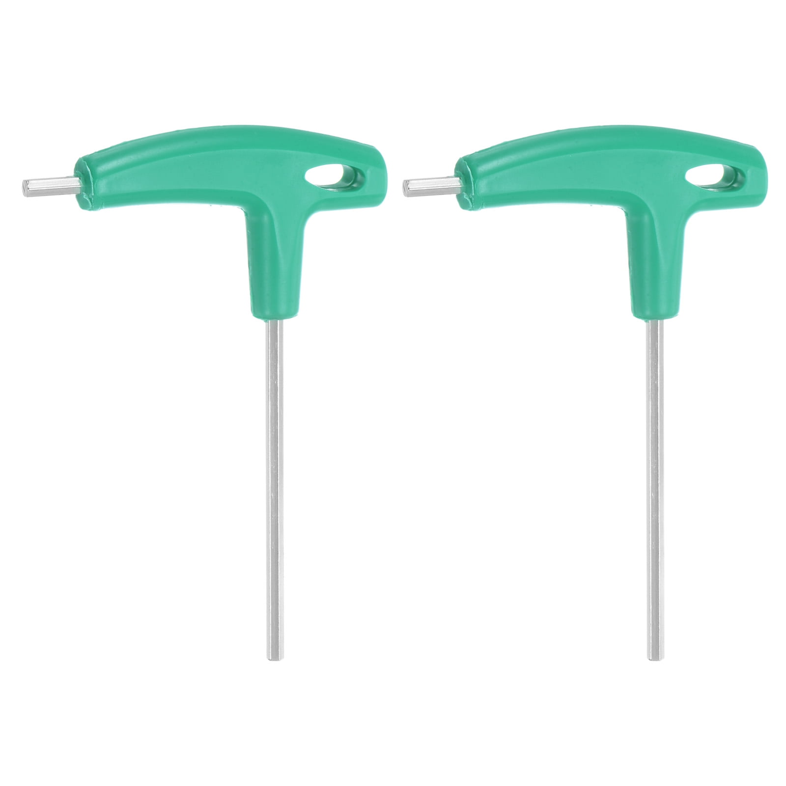 Uxcell 2pcs T-Handle Hex Key Wrench 3.1" Long Arm 4mm Metric Carbon ...