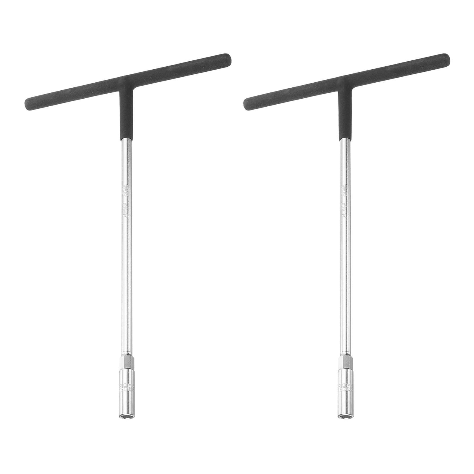 Uxcell 2pcs T-Handle Metric Socket Wrench 17mm CR-V 6-Point Hex Hexagon ...