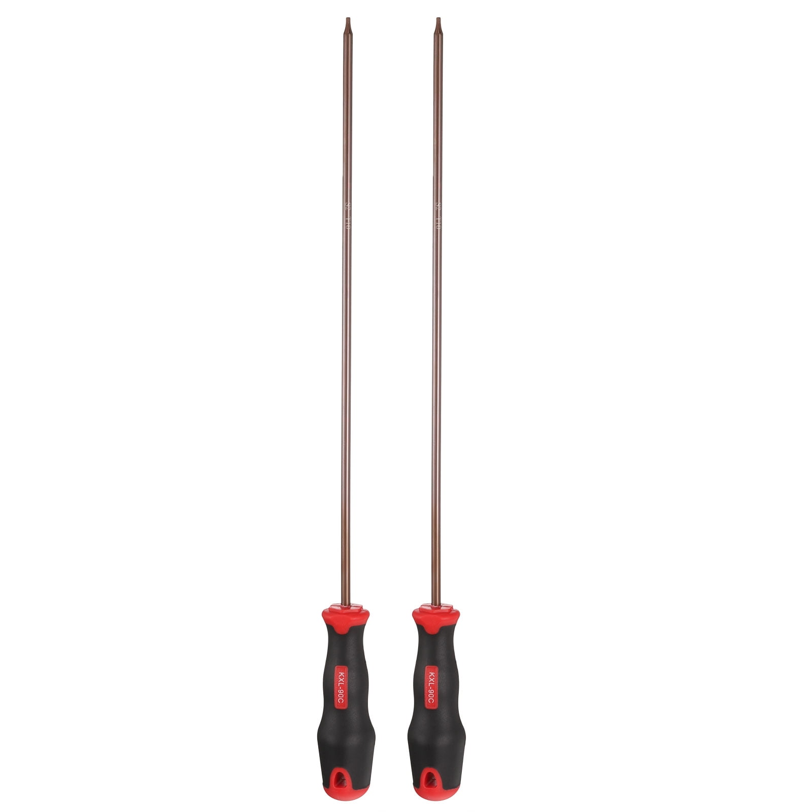 Uxcell 2pcs T10 Torx Screwdriver 15.75" Magnetic Screwdrivers 3.94 ...