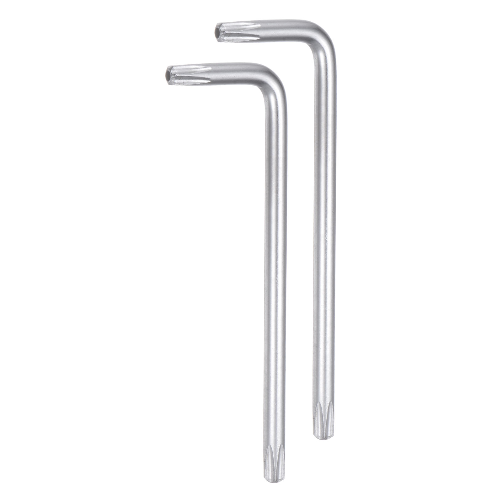 Uxcell 2pcs T15 Tamper Proof Torx Star Key Bit Wrench 2.32" L-Shaped 6 ...