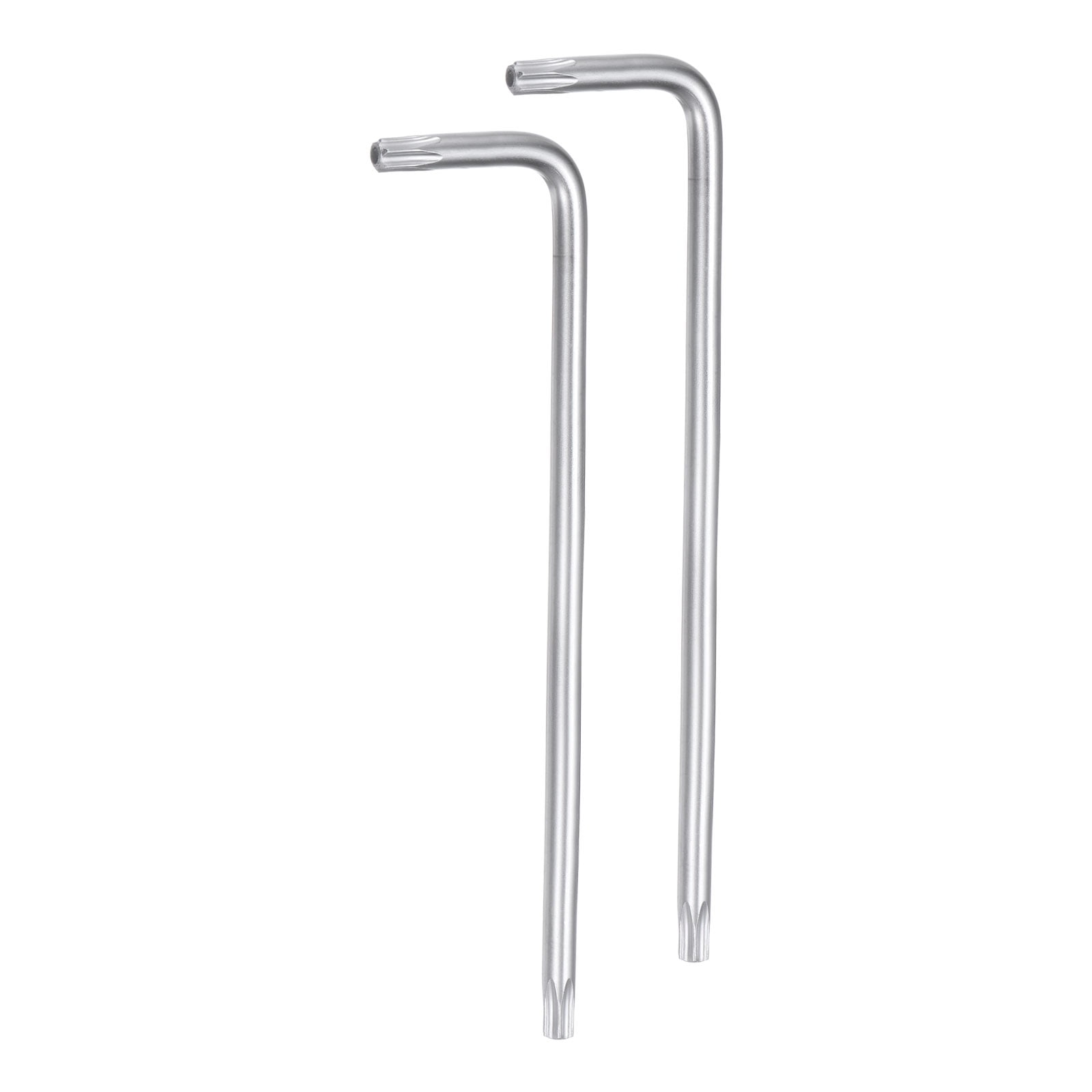 Uxcell 2pcs T25 Tamper Proof Torx Star Key Bit Wrench 4.37" Long Arm L ...