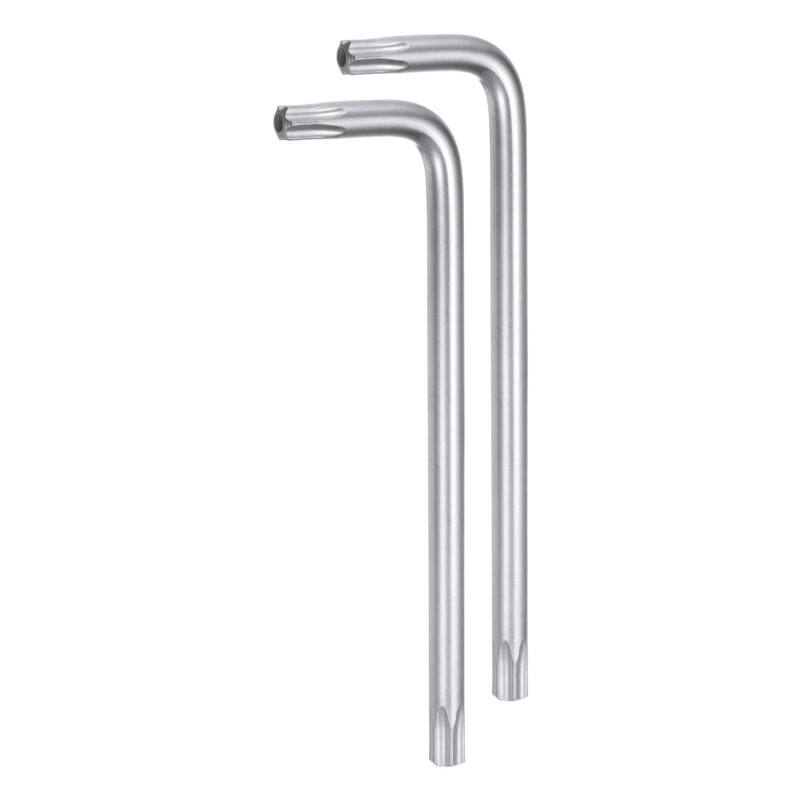 Uxcell 2pcs T30 Tamper Proof Torx Star Key Bit Wrench 3.78" L-Shaped 6 ...