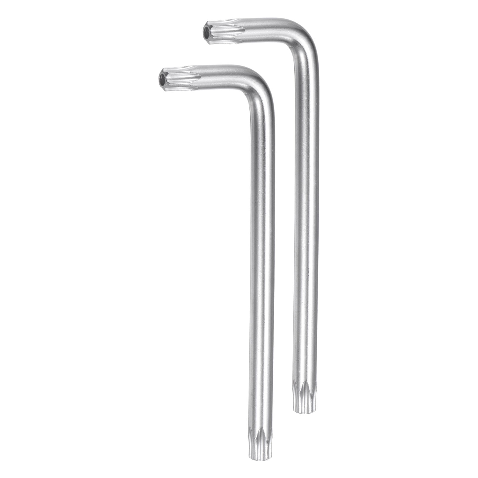 Uxcell 2pcs T40 Tamper Proof Torx Star Key Bit Wrench 4.33" L-Shaped 6 ...