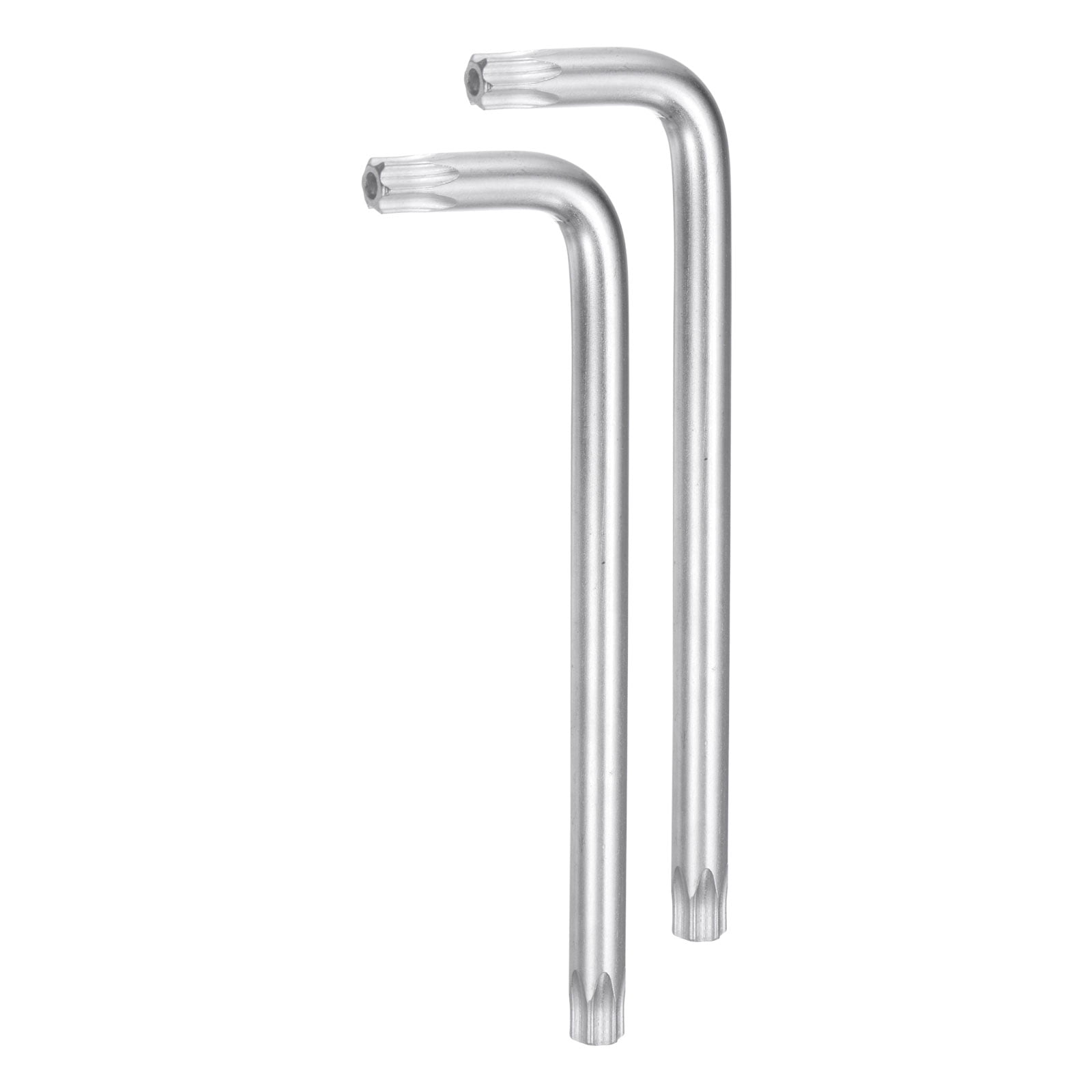Uxcell 2pcs T50 Tamper Proof Torx Star Key Bit Wrench 5.39" L-Shaped 6 ...