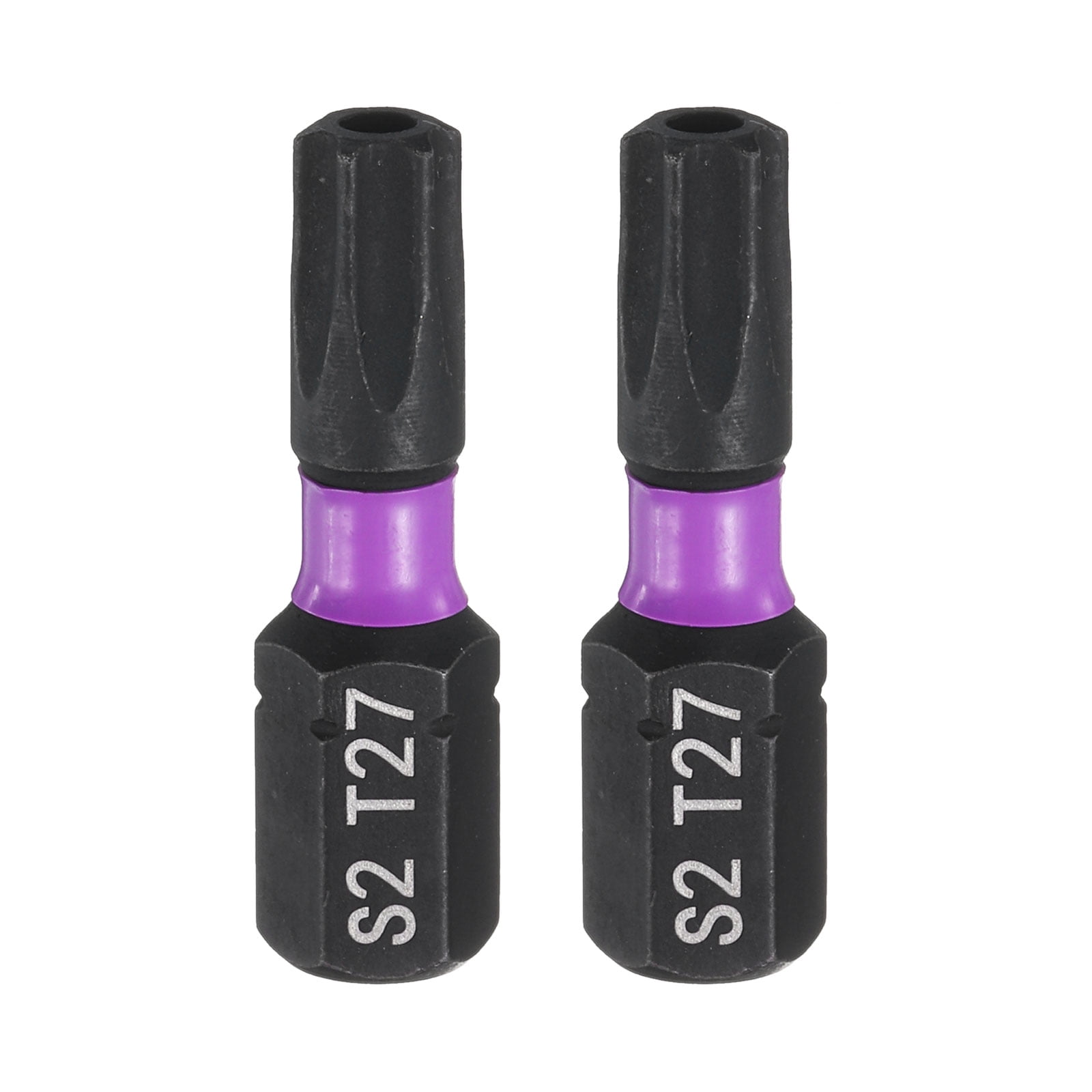Uxcell 2pcs TT27 Torx Screwdriver Bit 1/4" Hex Shank 25mm/1" Length ...