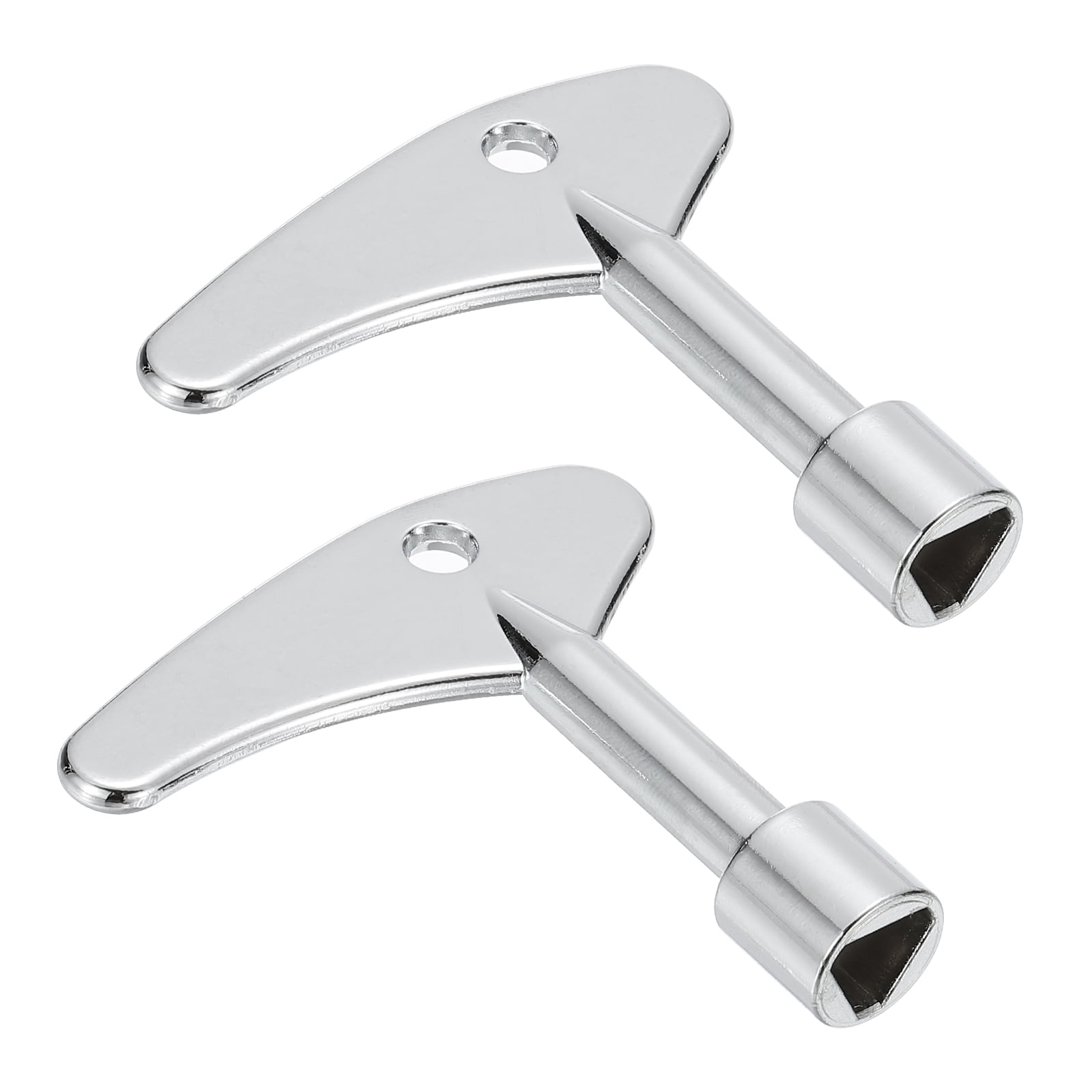 Uxcell 2pcs Triangle Spanner Key, Triangular Utility Service Keys ...