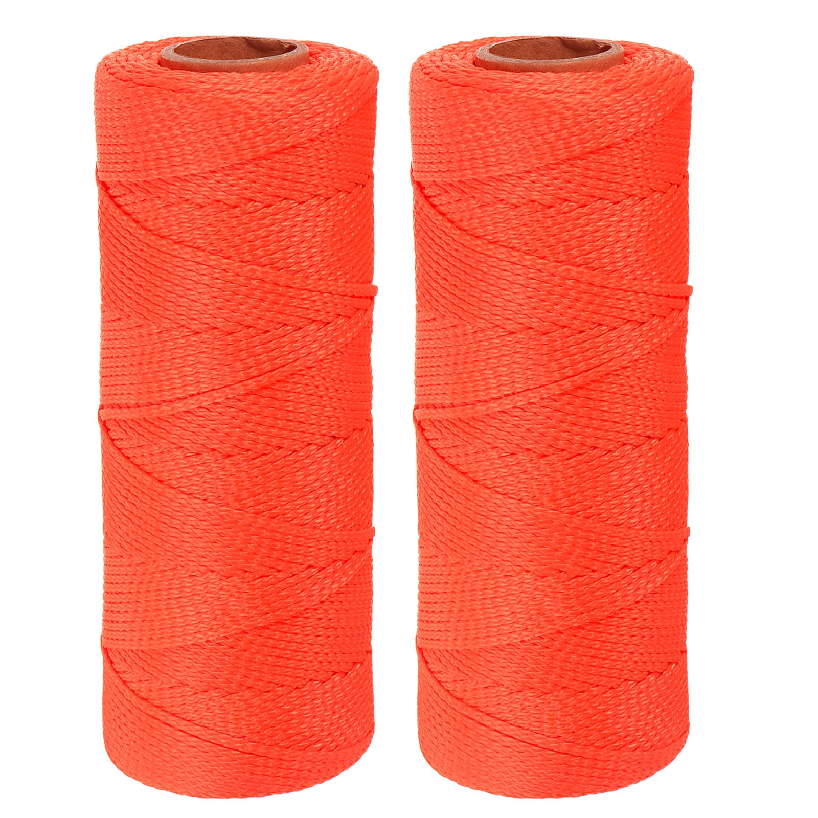 Uxcell 2pcs Twisted Nylon Mason Line 1.5mm x 500 Ft Braided Twine ...