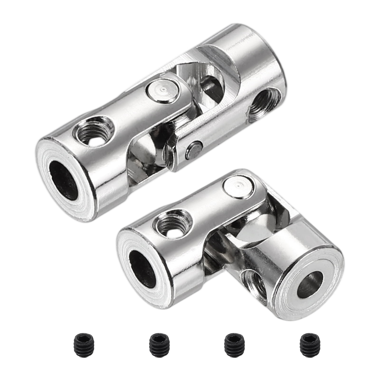 Uxcell 2pcs Universal Joint Shaft Coupling, 3.17mm to 3.17mm Inner Dia ...