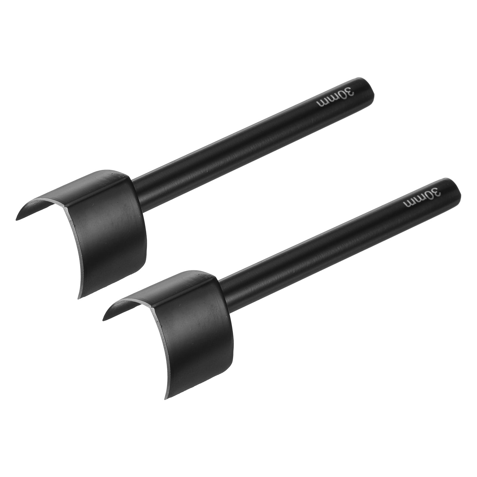 Uxcell 2pcs V-Shaped Leather Cutter Punch 30mm Carbon Steel Strap Punch ...