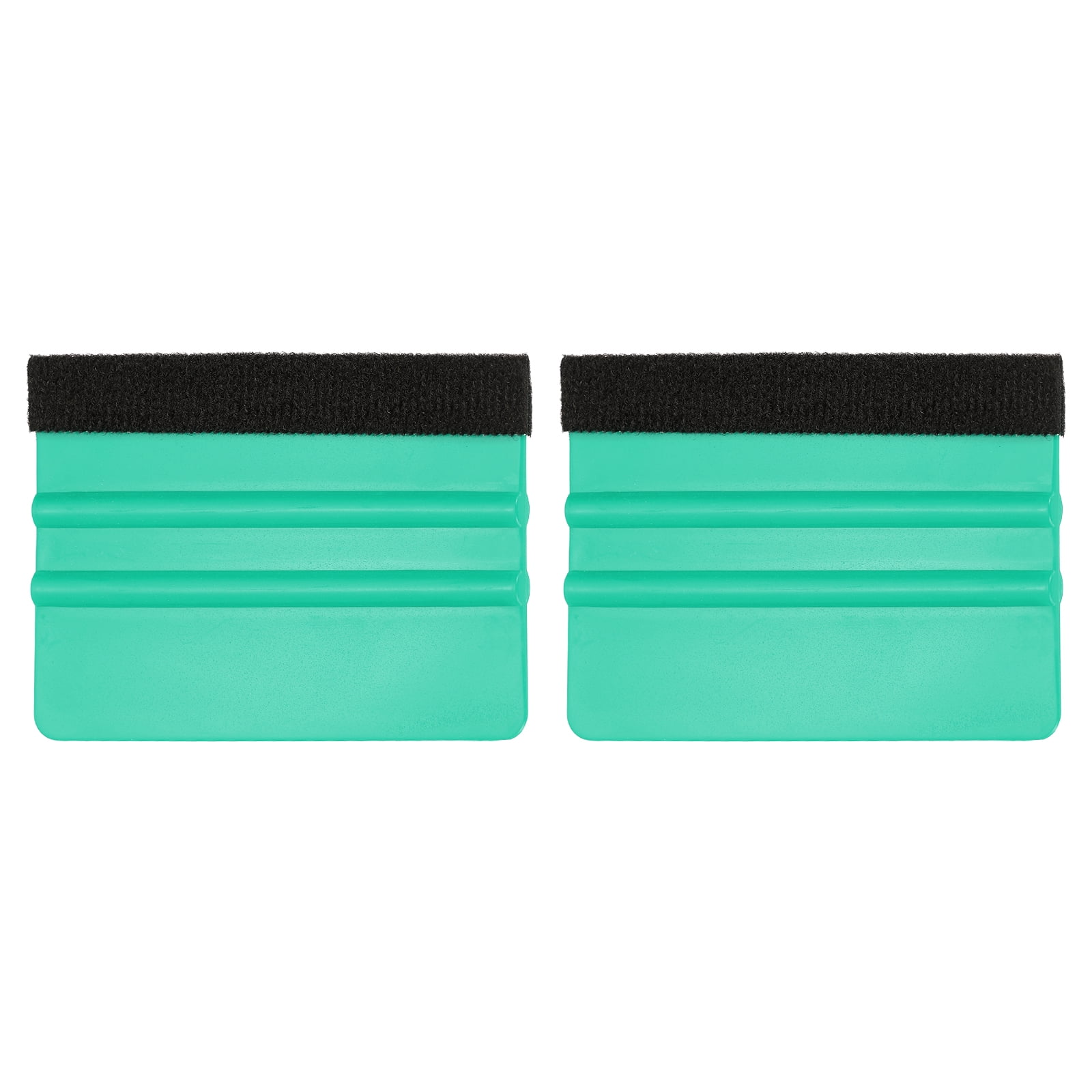Uxcell 2pcs Vinyl Squeegee Felt Edge 4" Squeegee Felt Fabric Decal ...