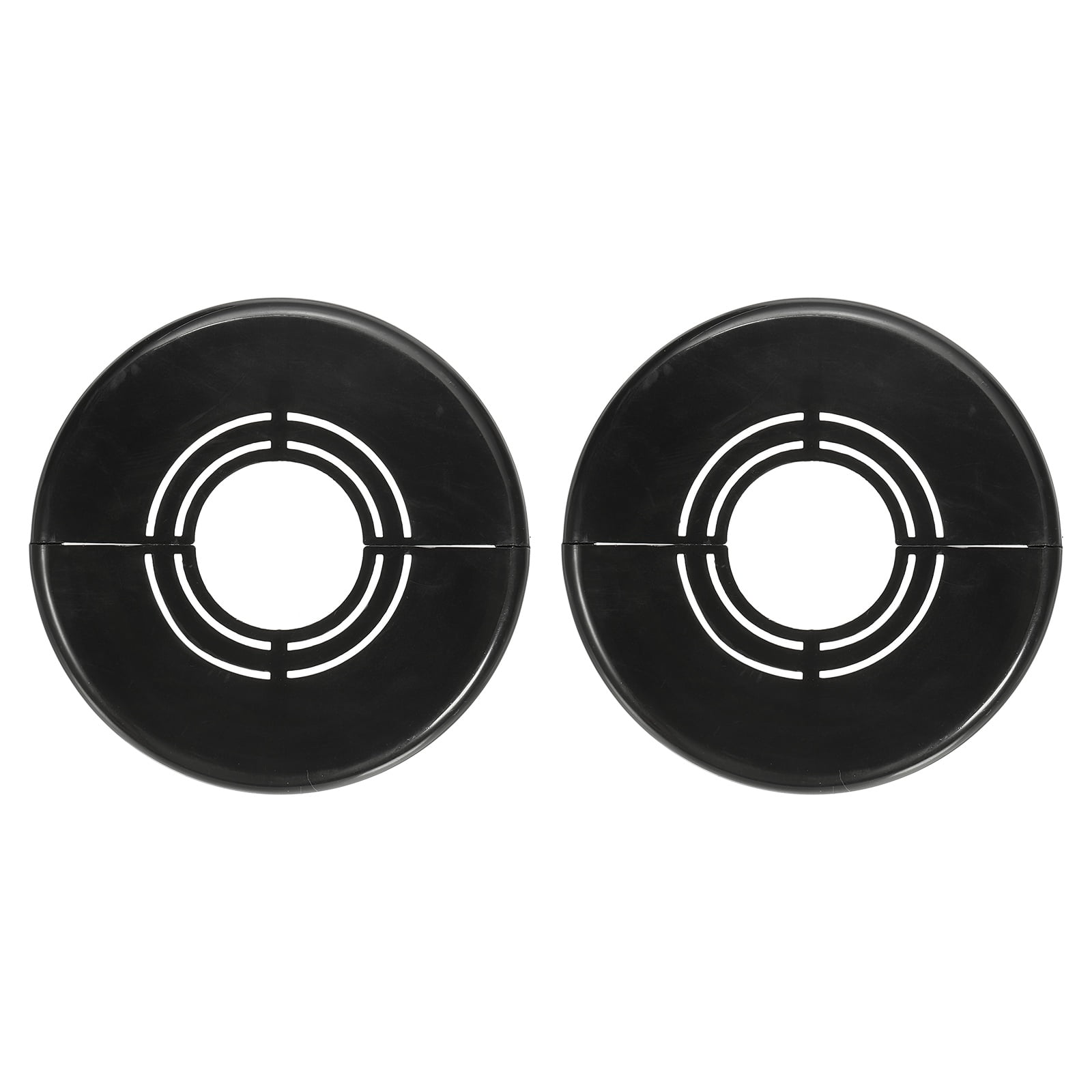 Uxcell 2pcs Wall Split Flange 0.39" Plastic Round Split Flange Pipe ...