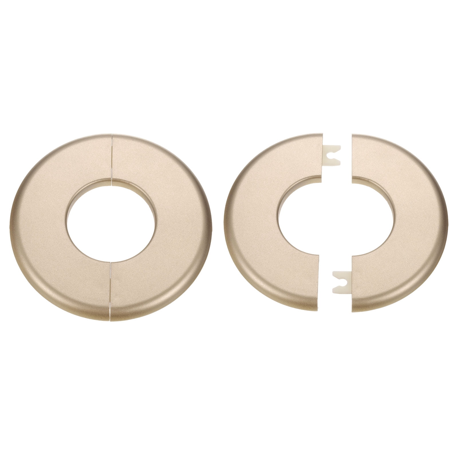 Uxcell 2pcs Wall Split Flange 44mm/1.7" Self-Adhesive Plumbing Cover ...