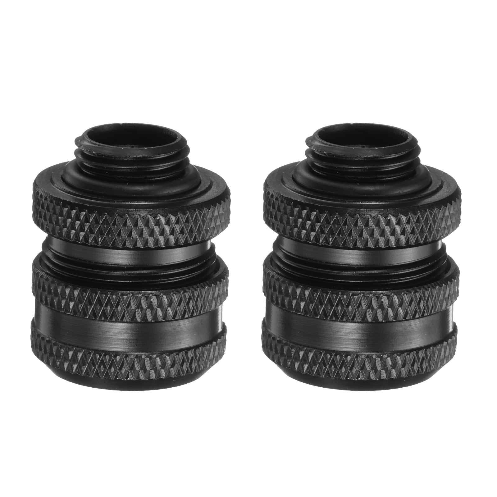 Uxcell 2pcs Water Cooling Adapter G1/4" 14mm OD Hard Tubing Compression ...